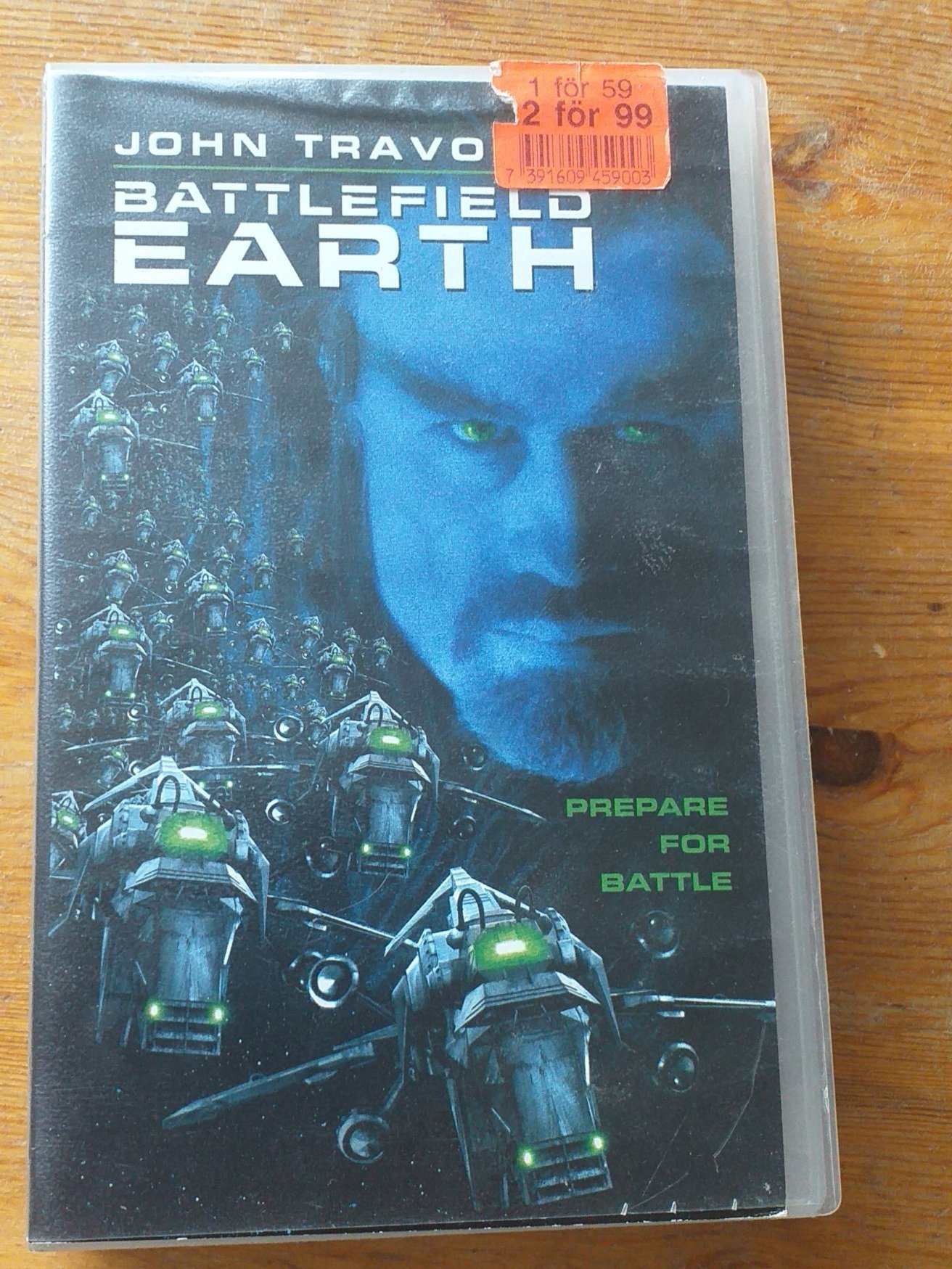 BATTLEFIELD ERTH med John Travolta VHS | Köp på Tradera (709683222)