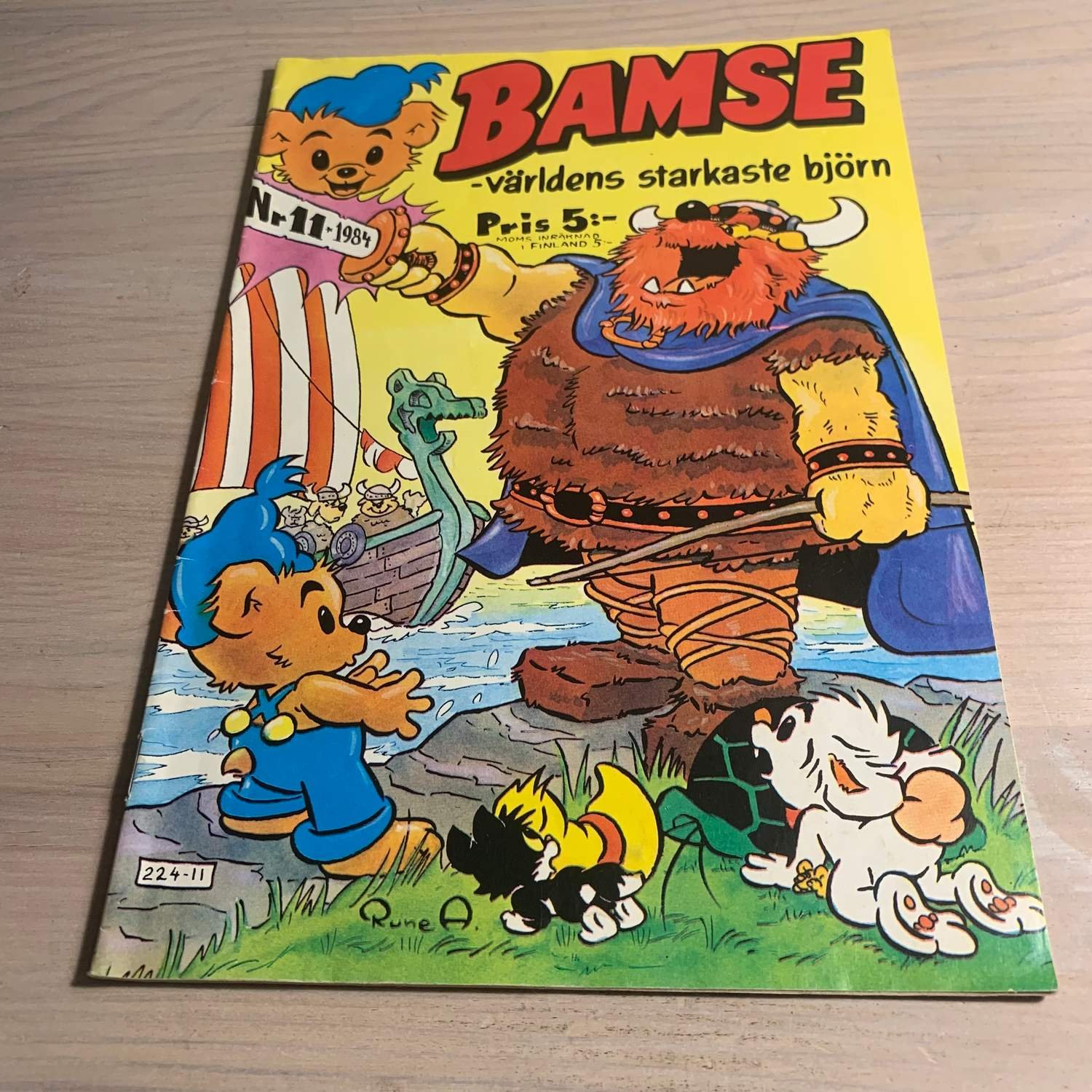 Bamse 1984 nr 11 | Köp från SvenskaTVspel på Tradera (675347513)