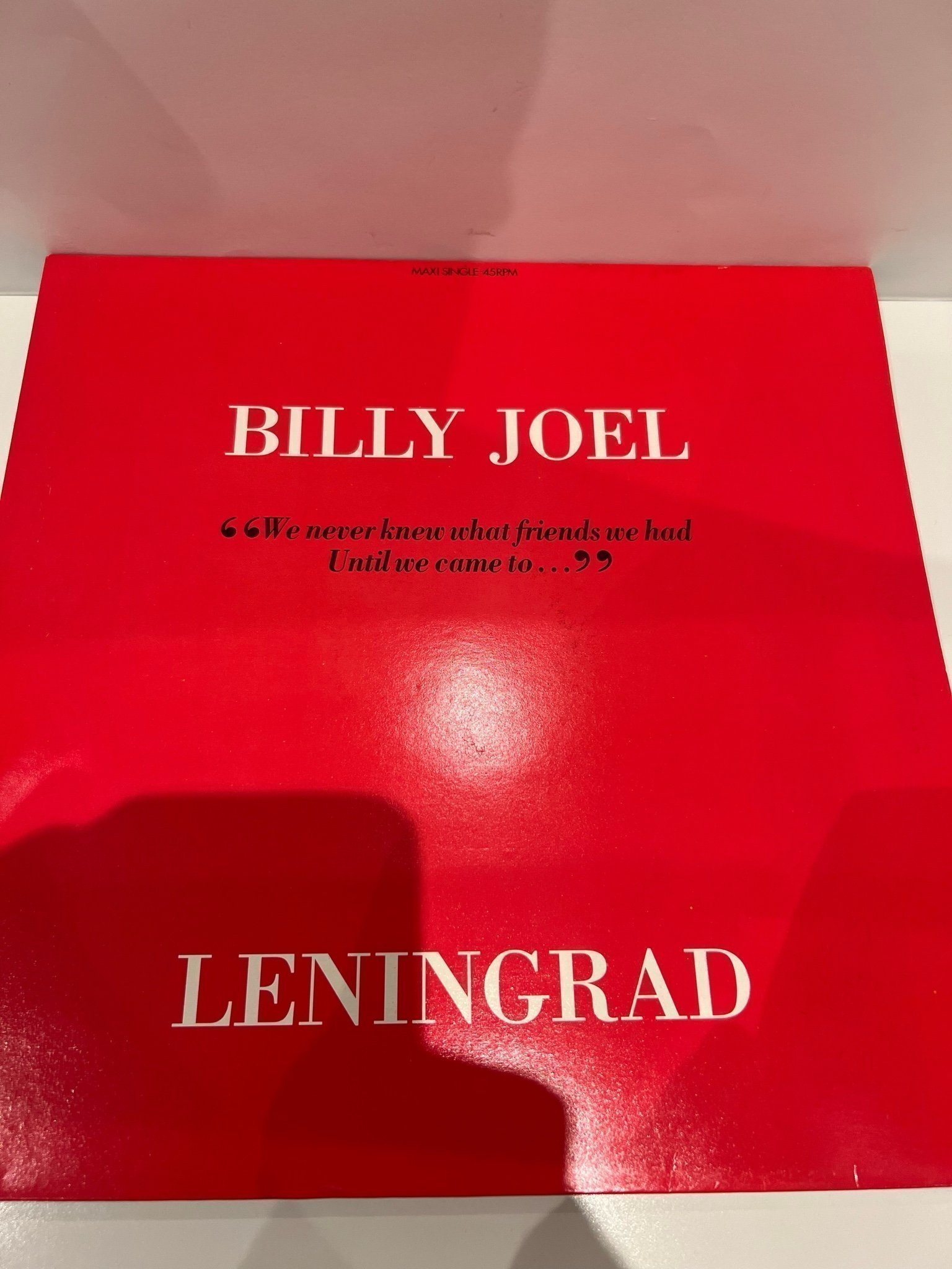 Billy Joel - Leningrad (Maxi Single) | Köp på Tradera (695045026)