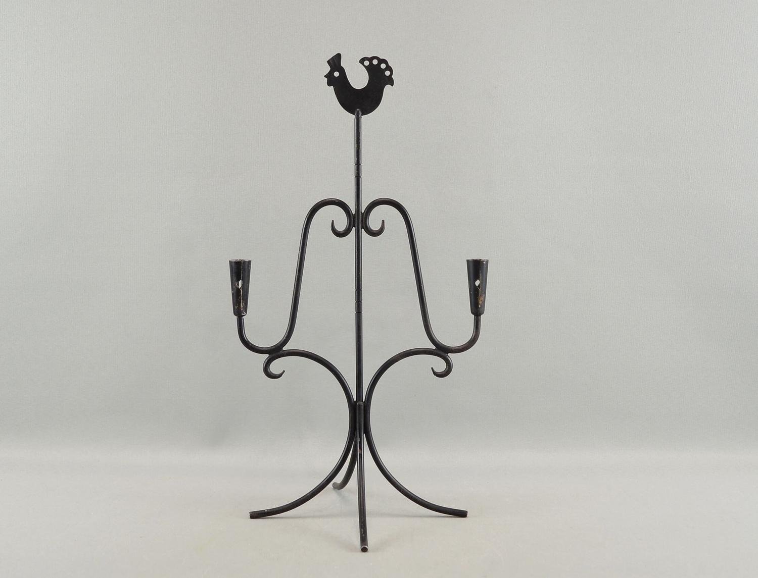 Retro Ljusstake - Smide - T.. | Köp från snickaregården på Tradera ...