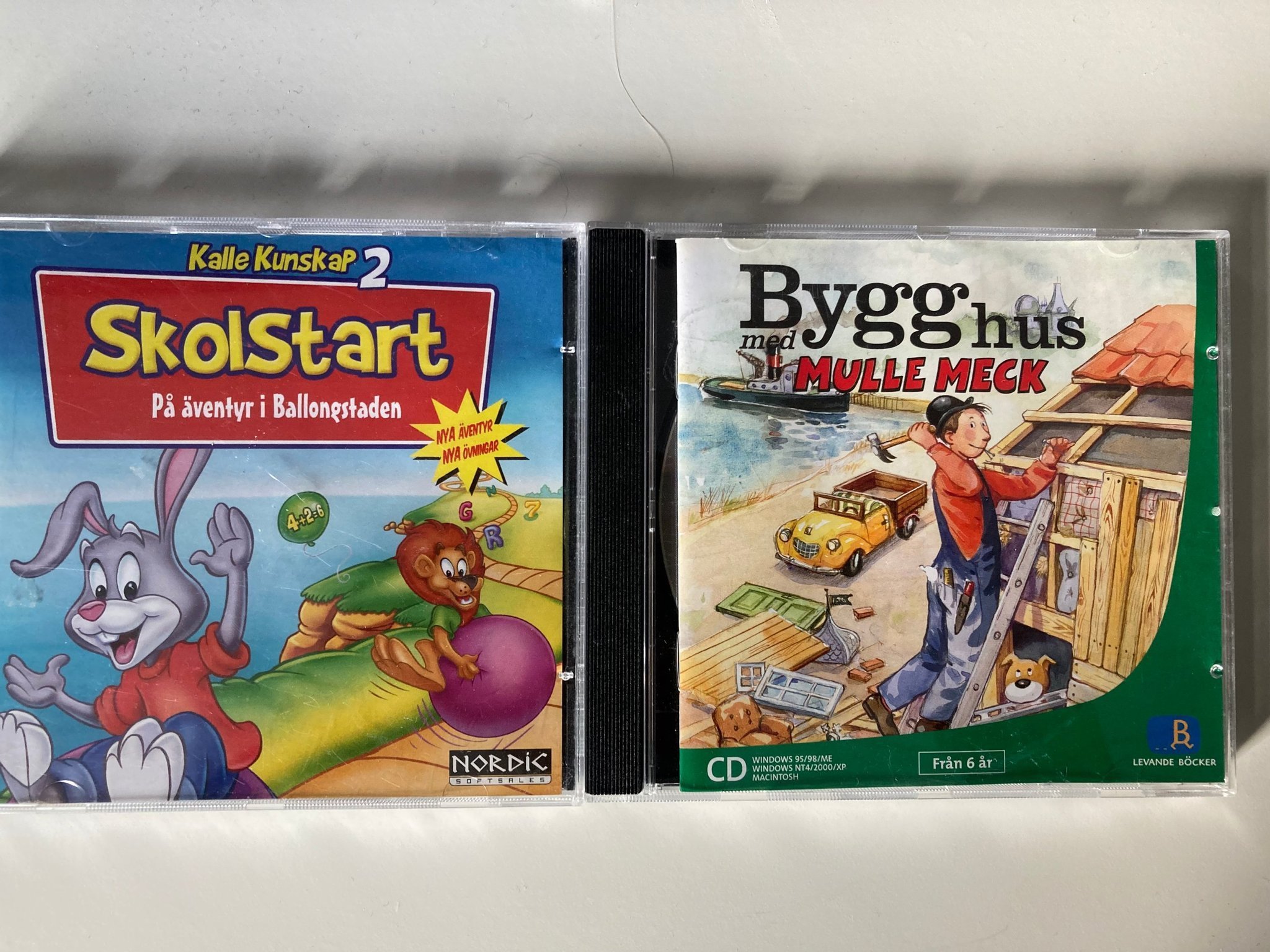 Dataspel x2 , Bygg Hus med Mulle Meck | pc cd-r.. | Köp på Tradera (594892308)