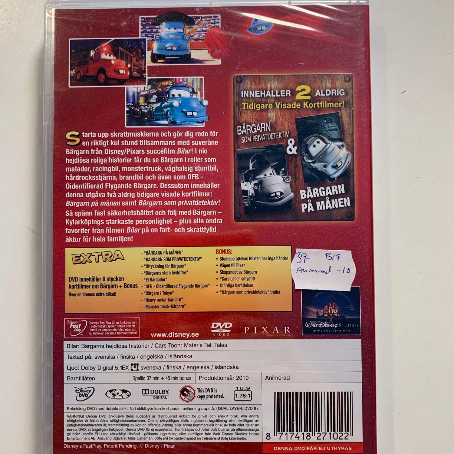 BILAR - BÄRGARNS HEJDLÖSA HIST.. | Köp från Retrobörsen på Tradera ...