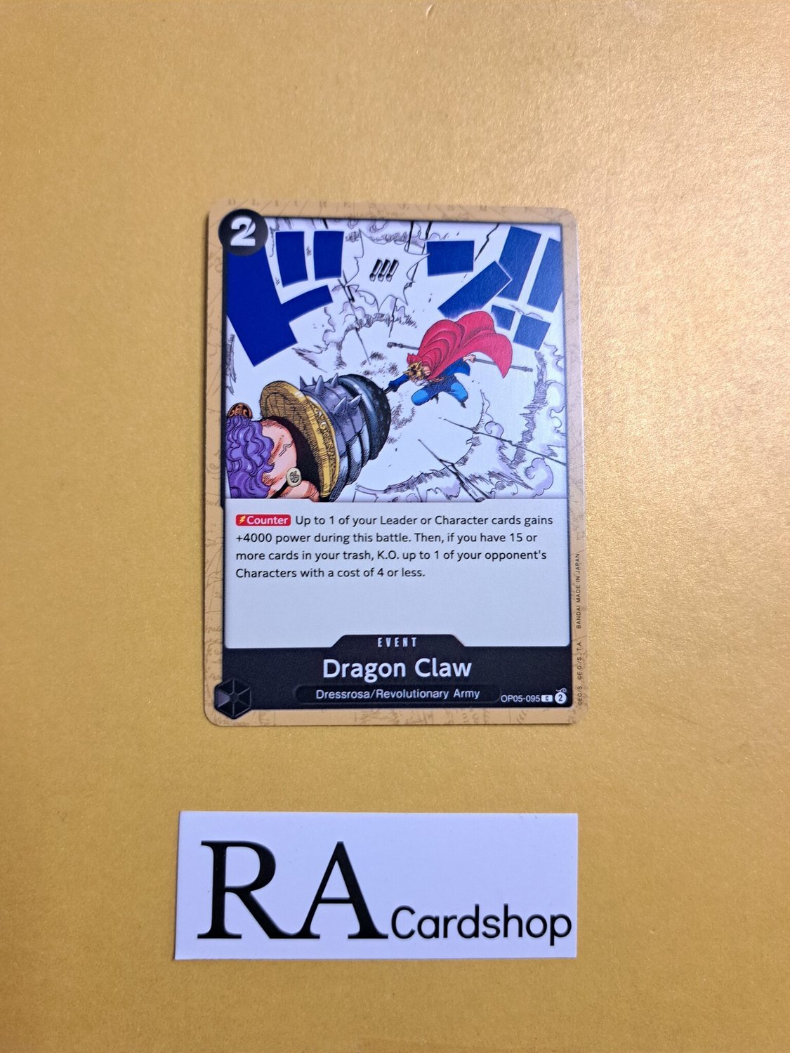 Dragon Claw Common OP05-095 Awa.. | Köp från RaCardShop på Tradera ...