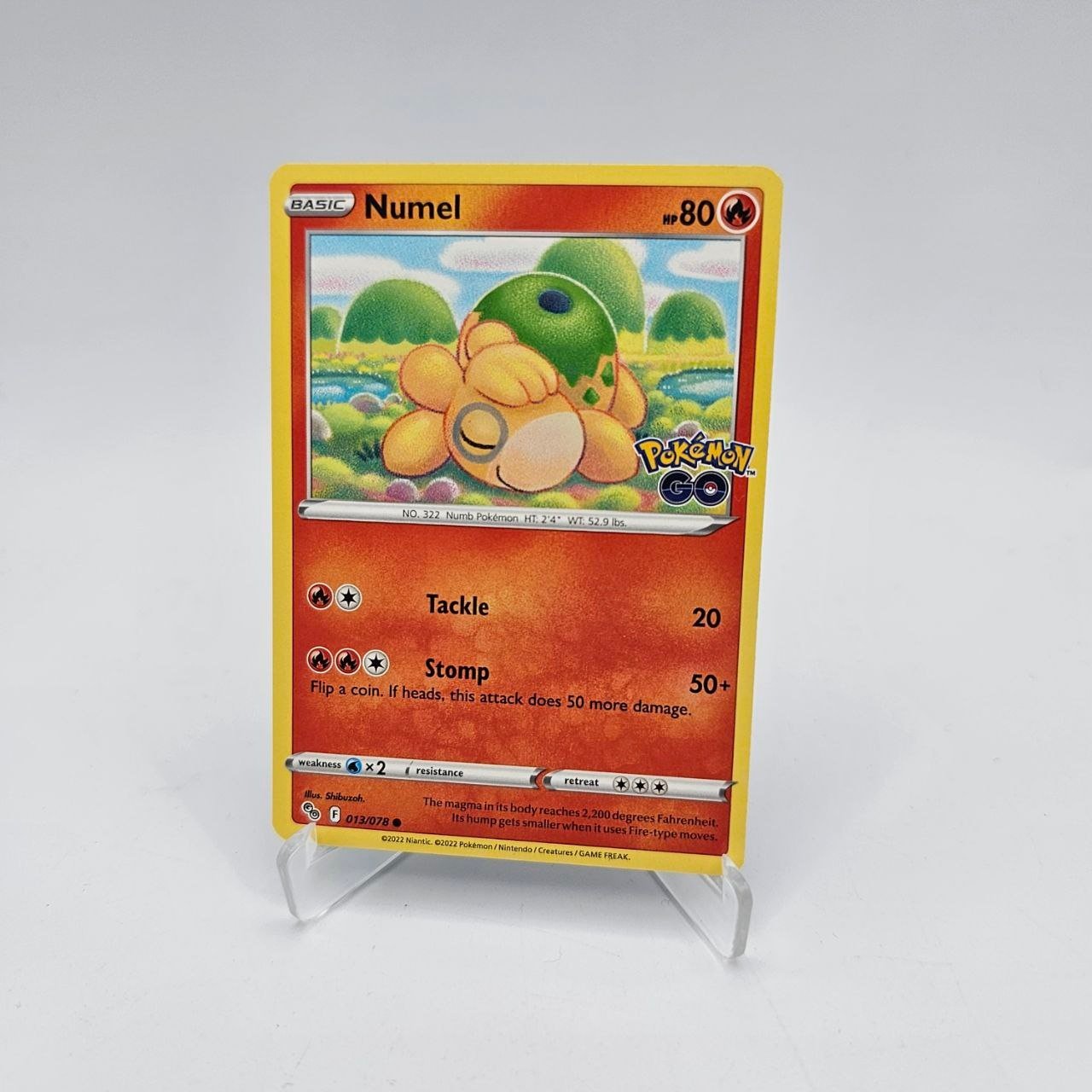 Numel 013/078 Pokémon GO, Pokémon TCG 2022 | Köp på Tradera (691176846)