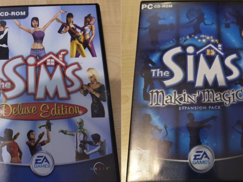 Sims paket: The Sims Deluxe Edition och The Sim.. | Köp på Tradera ...