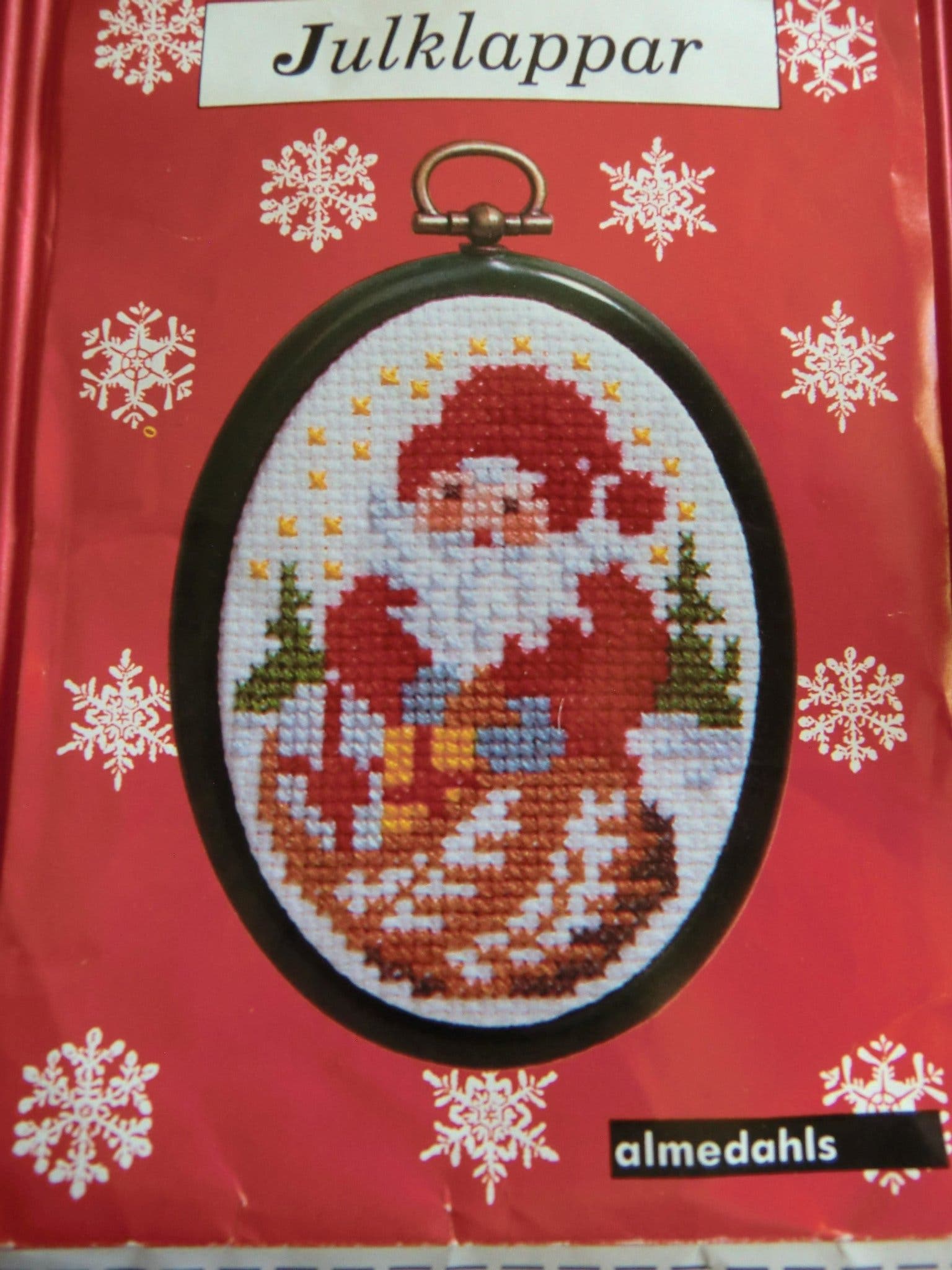 Se produkter som liknar Jul Broderi, Brodera Tomte Ta.. på Tradera ...