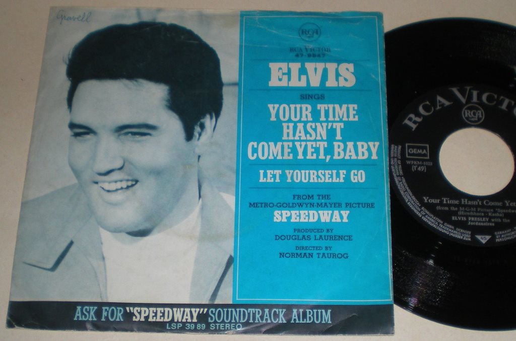 Elvis Presley 45 Ps Your Time Hasn´t Co 311194336 ᐈ Gntallis På Tradera
