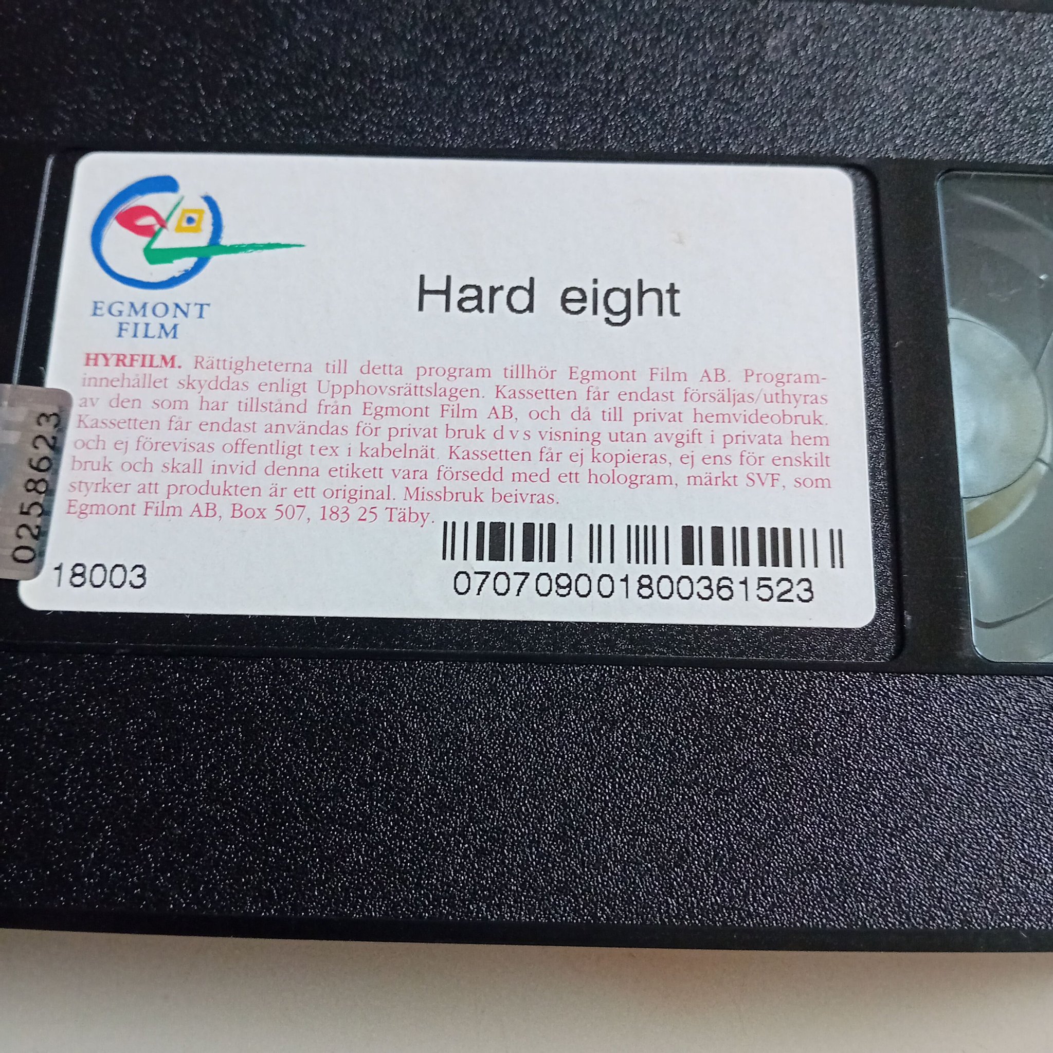 Se produkter som liknar Hard Eight - VHS på Tradera (637708780)