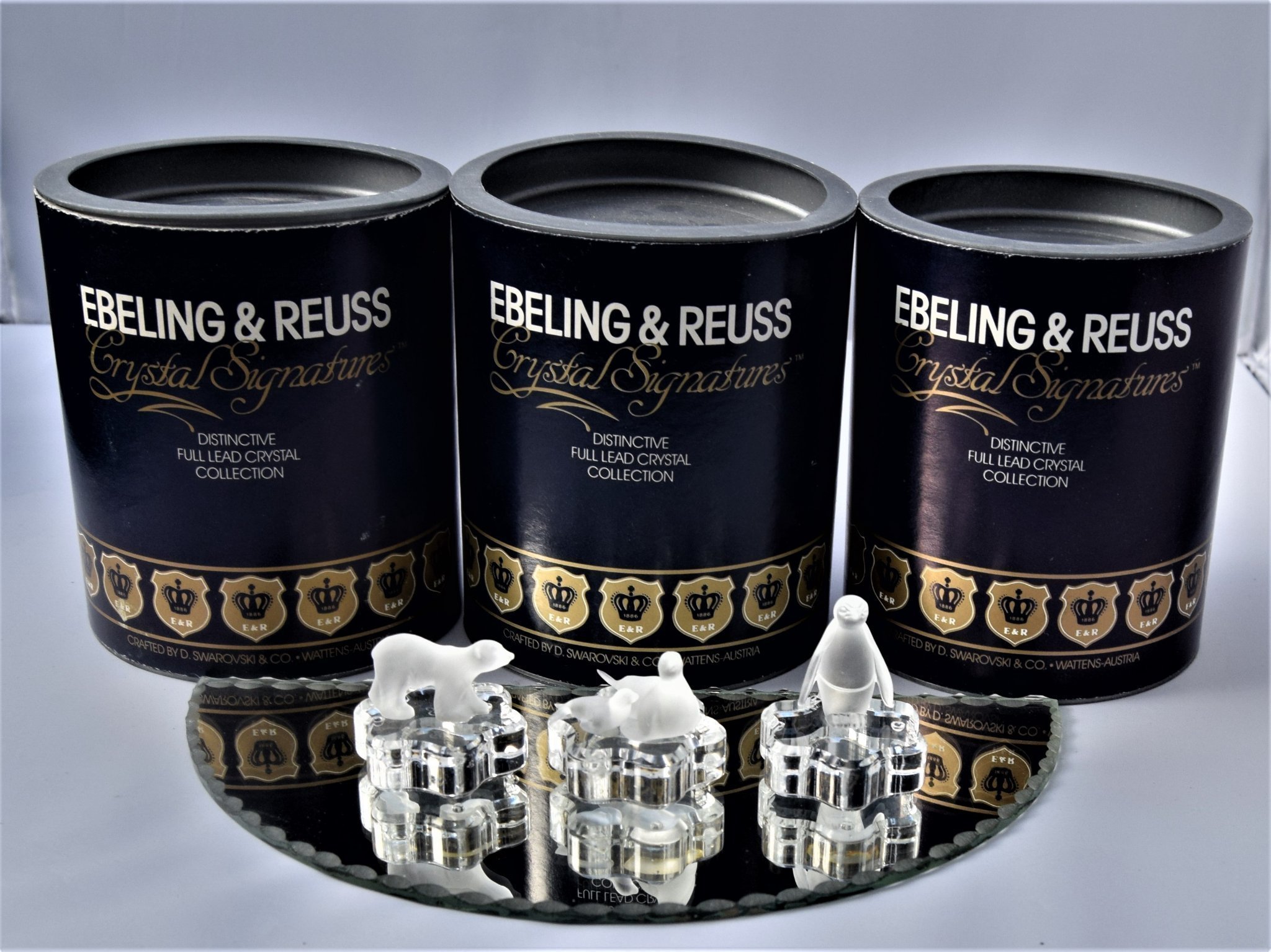 POLARBJÖRN, SÄLAR & PINGVIN SWAROVSKI Kristall .. | Köp på Tradera ...