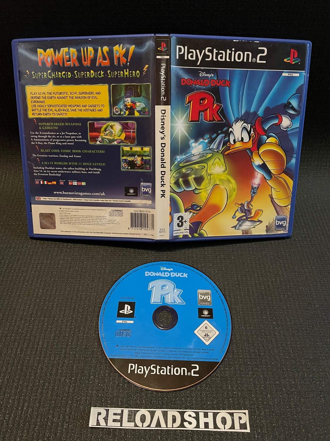 Disney’s Donald Duck PK PS2 | Köp från RELOAD_SHOP på Tradera (669846770)