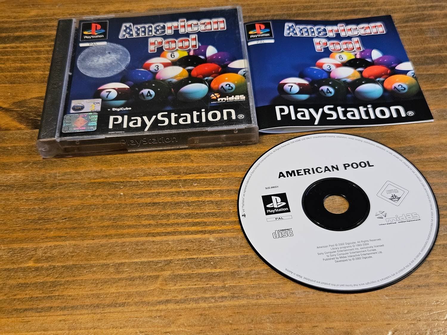 AMERICAN POOL PS1 BEG | Köp på Tradera (688114853)