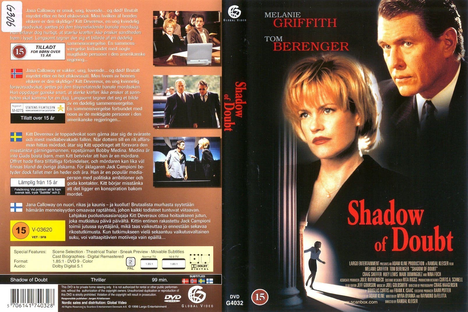 Se produkter som liknar Shadow Of Doubt – 1998 – Mela.. på Tradera ...