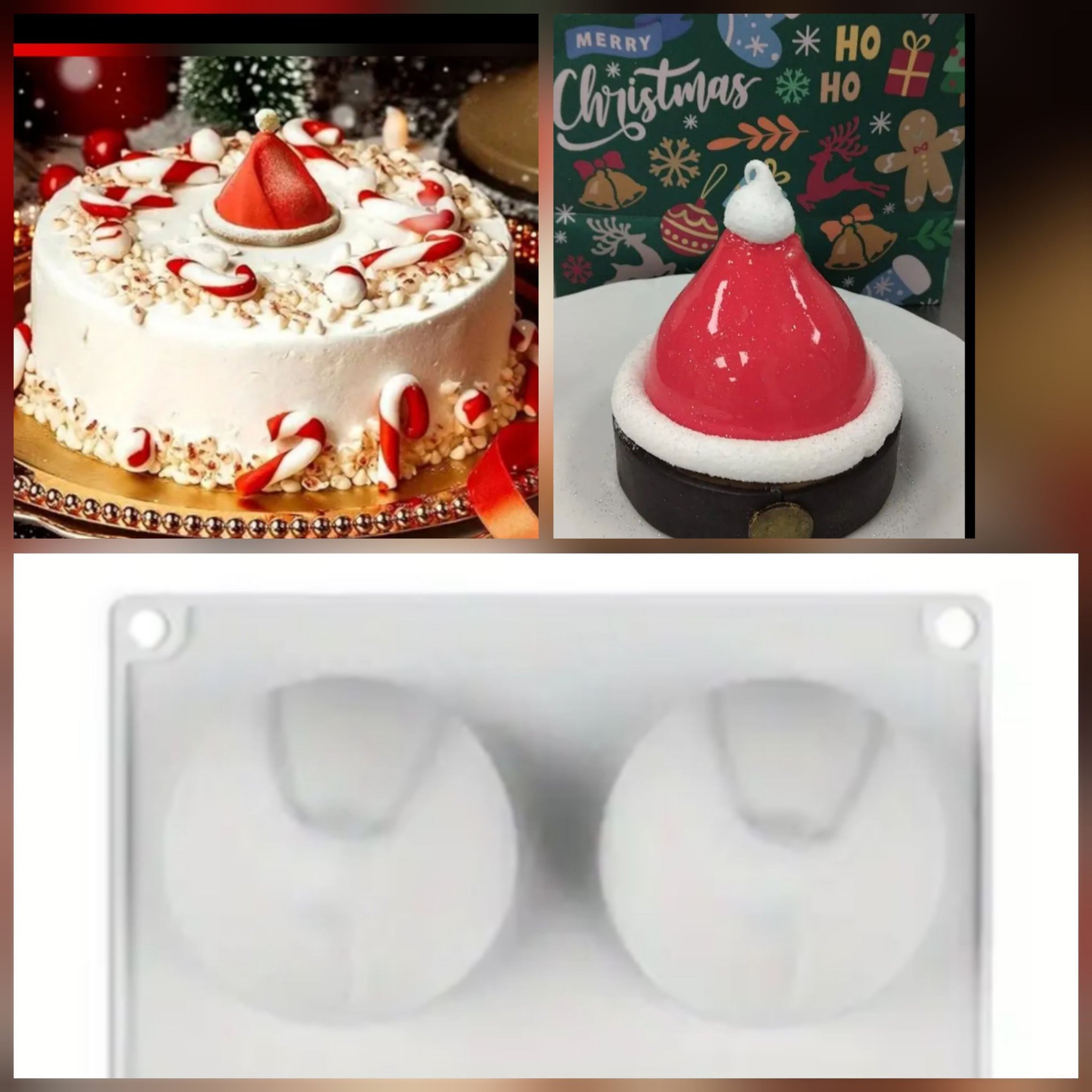 Silikonformar 2/st Tomtehattar så underbar att .. | Köp på Tradera ...