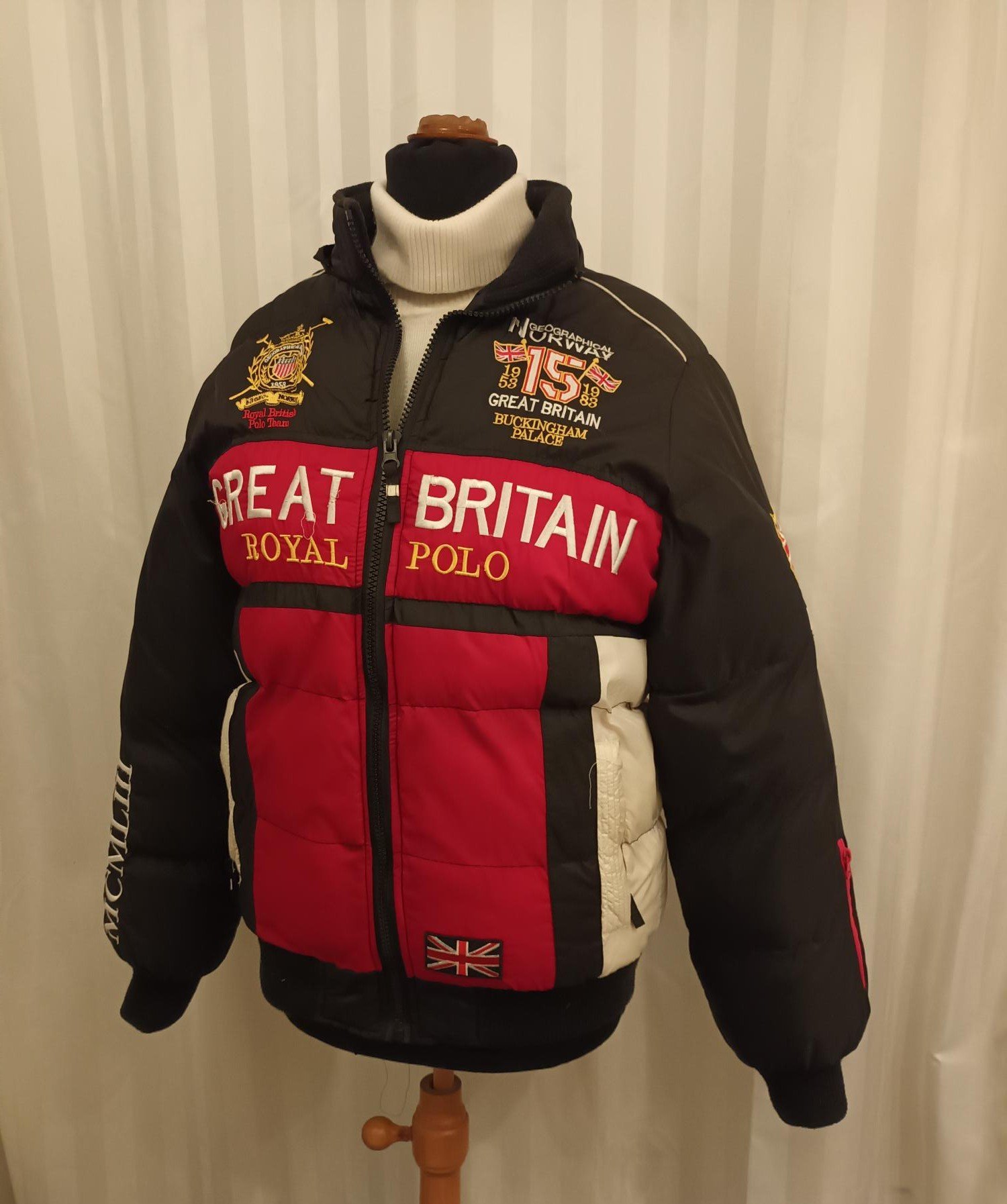 Strl L Unik vinterjacka märkt Royal Polo Geogra.. | Köp på Tradera ...