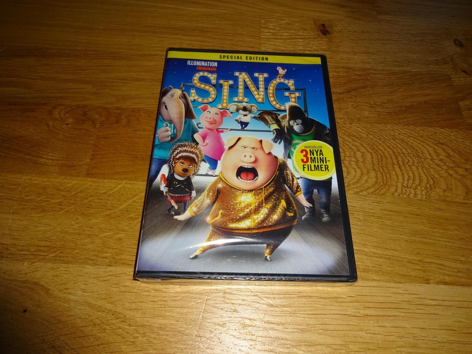 DVD-film: Sing (NY, INPLASTAD) | Köp från Blabom på Tradera (596836285)