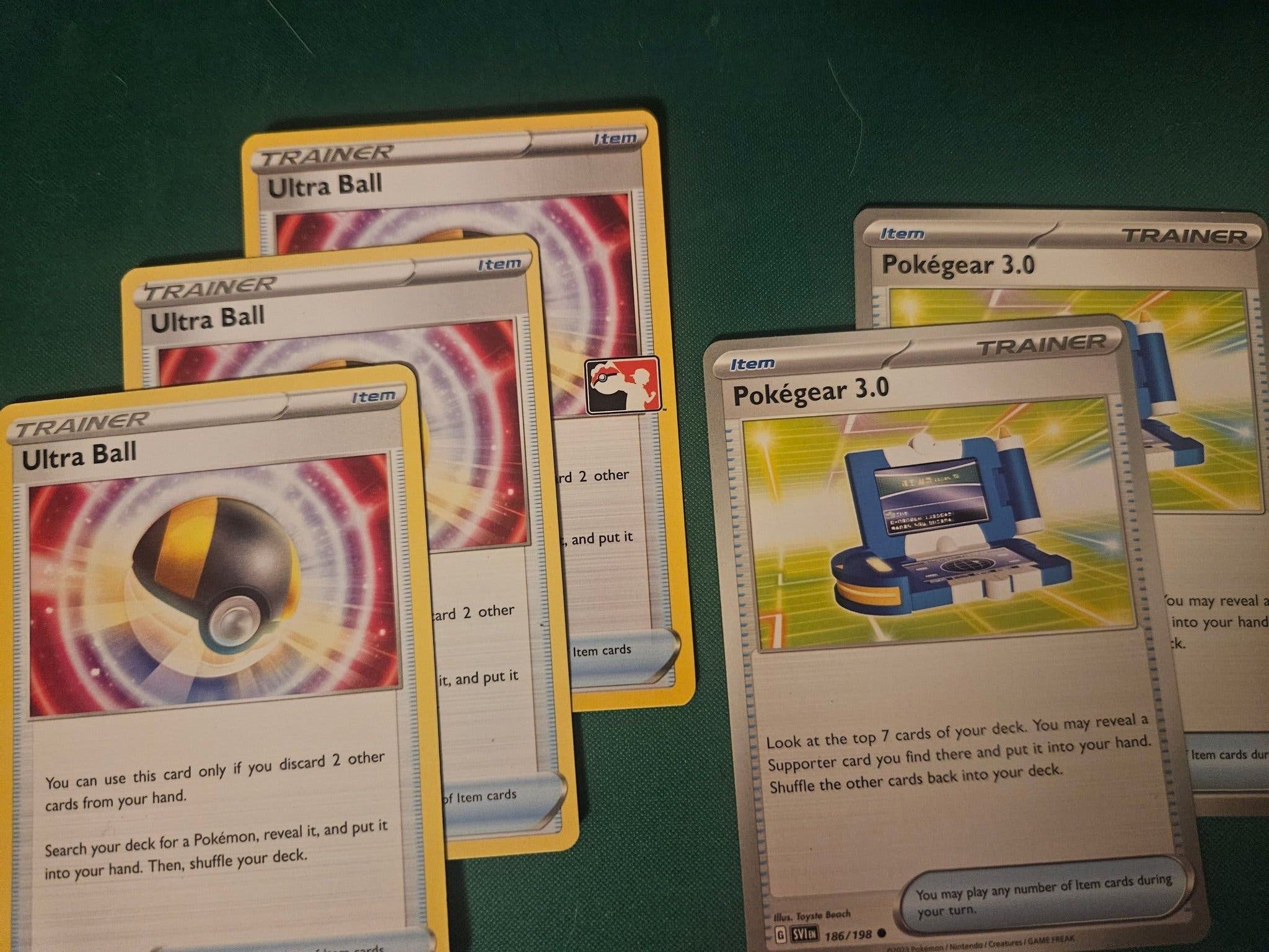 Pokémon Trainer Kort - Ultra Ball & Pokégear 3.0 | Köp på Tradera ...
