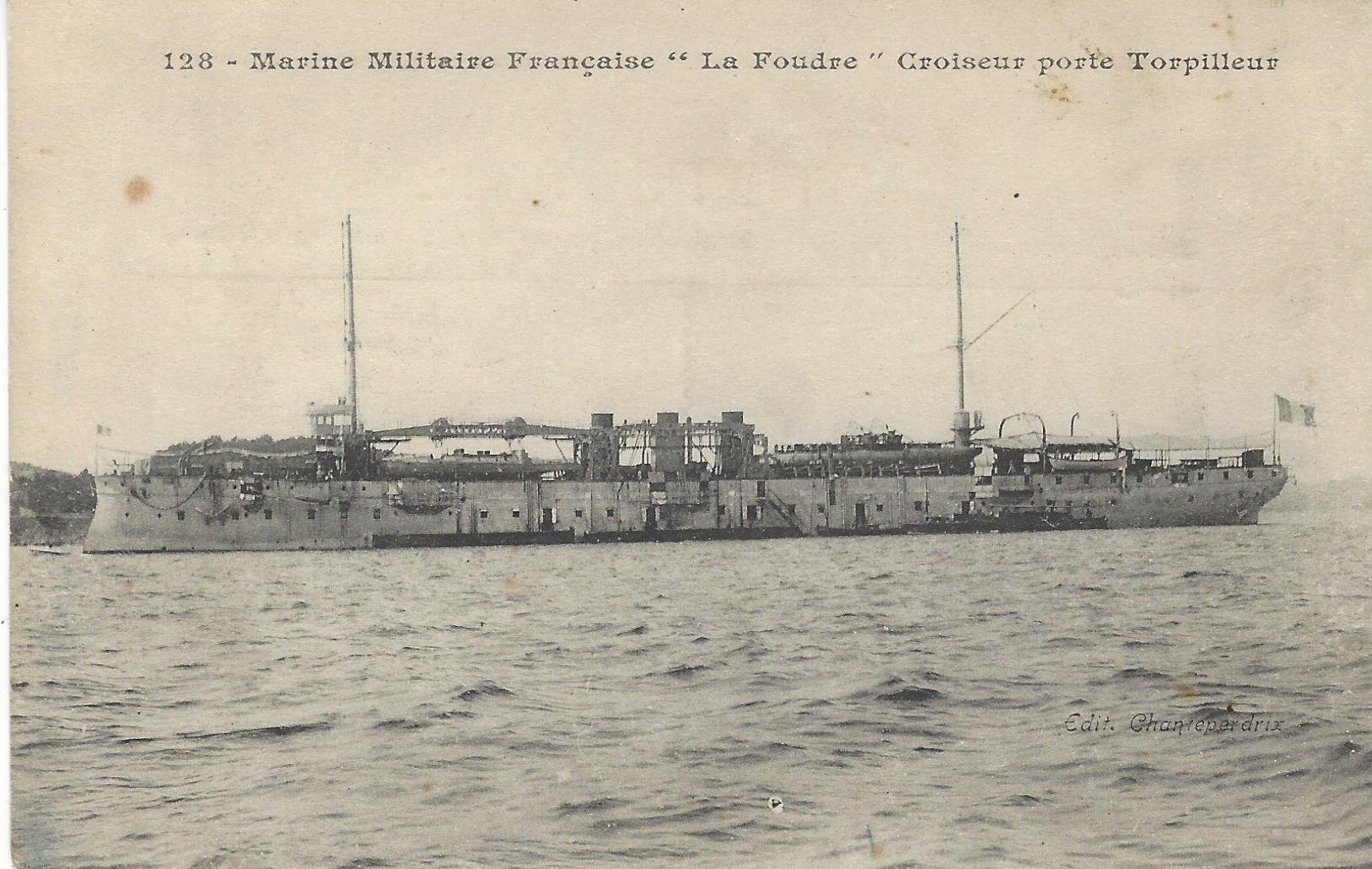 French Protected Cruiser " FOUDRE " | Köp på Tradera (575721954)