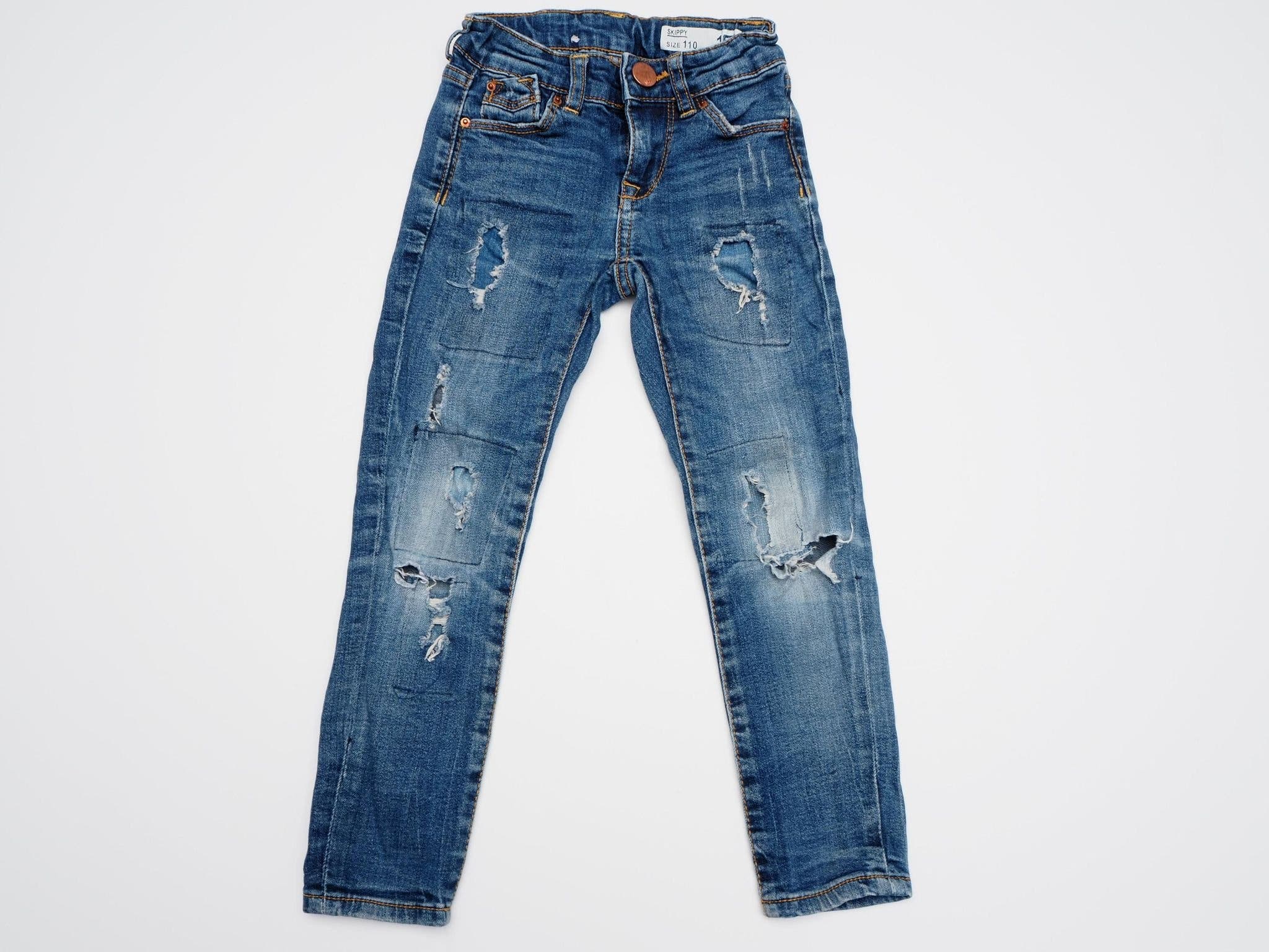 Se produkter som liknar Jeans 110, 5-6 år Blå Tuffa hål på Tradera ...