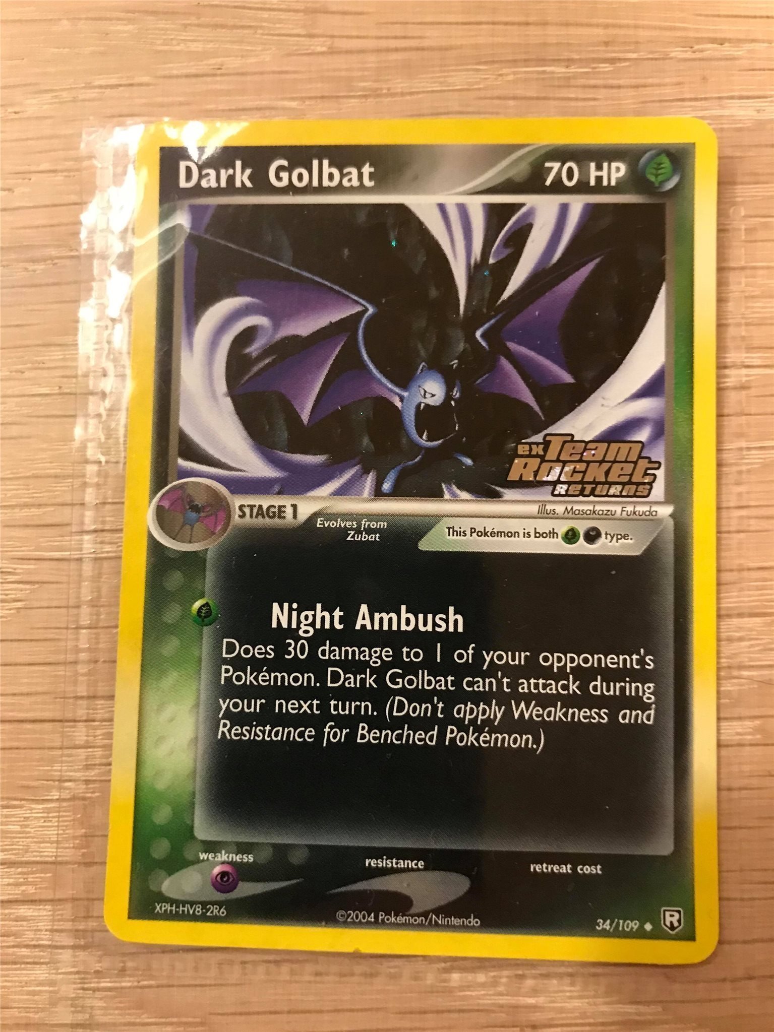 Dark Crobat 3/109 - HOLO RARE (2004) Pokemonkort (359015981) ᐈ Köp på ...