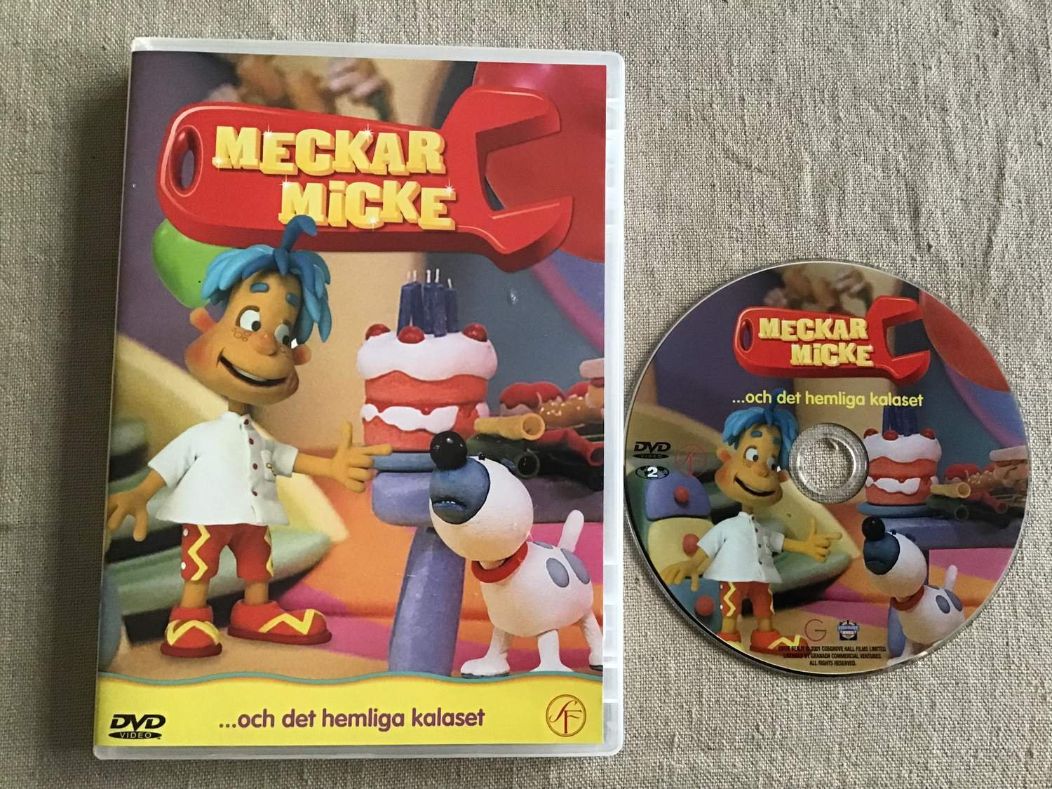 MECKAR MICKE OCH DET HEMLIGA KALASET DVD SVENSK.. | Köp på Tradera ...