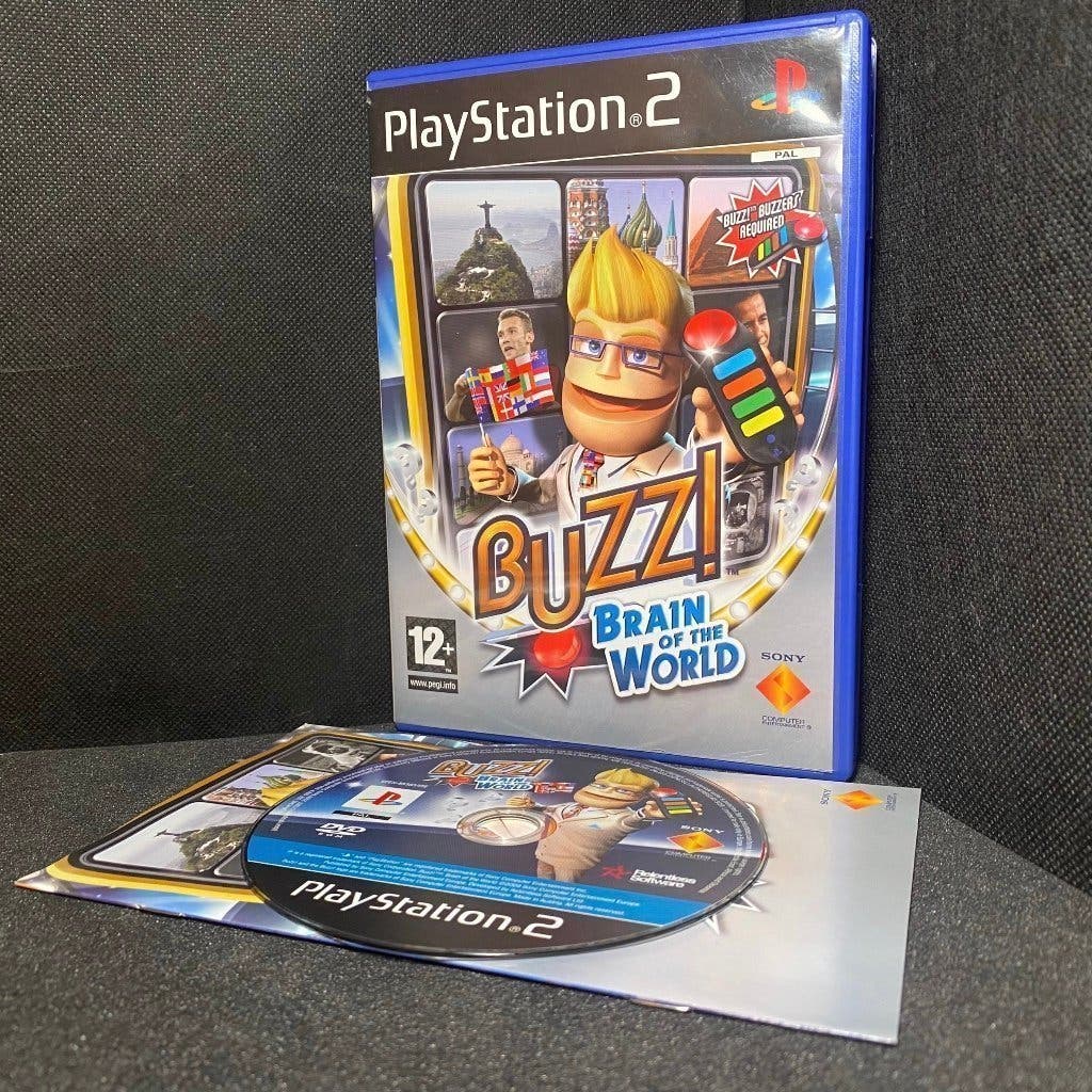 Buzz Brain of the World | PS2 | Komplett! | Köp på Tradera (705701346)