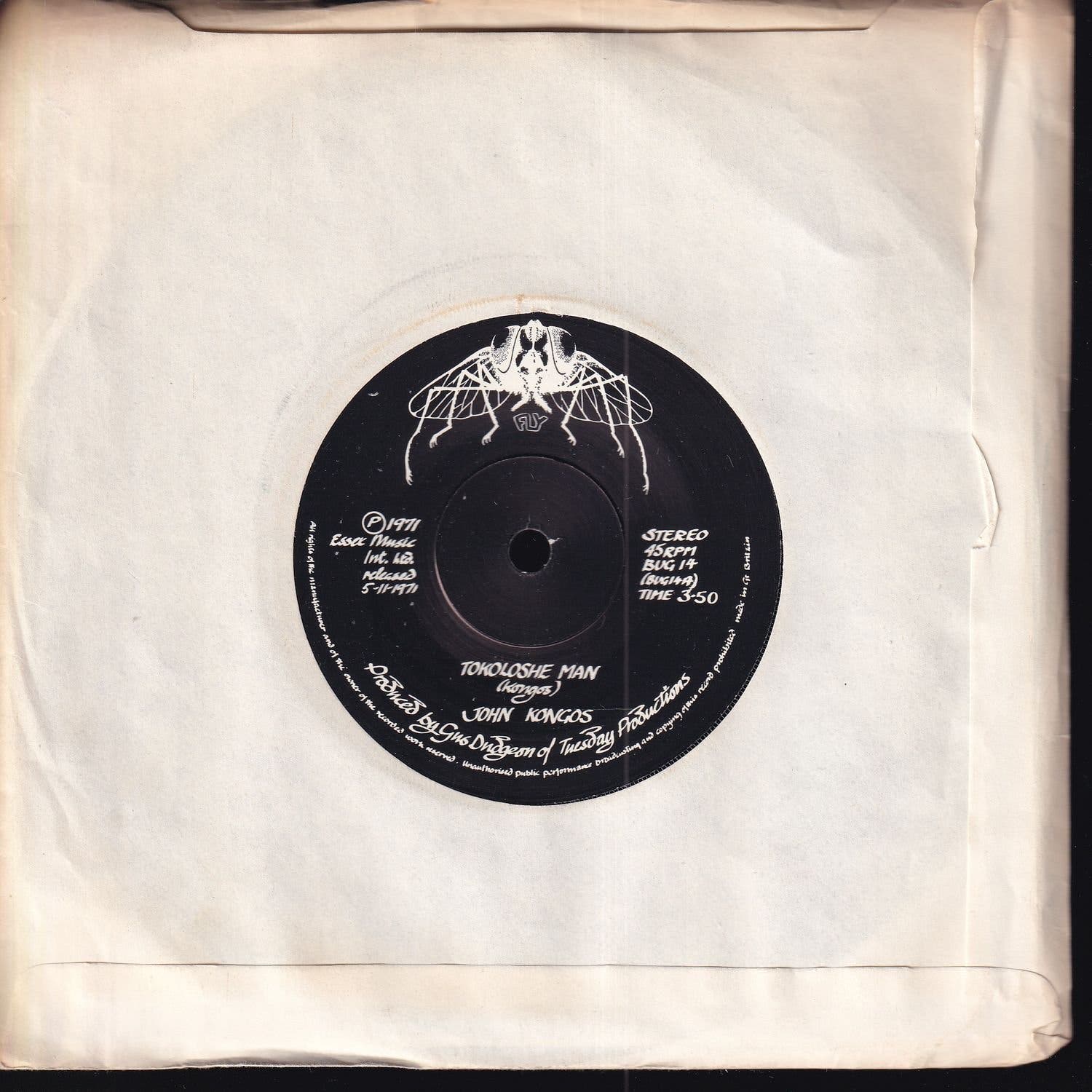 John Kongos - Tokoloshe Man [7"] | Köp på Tradera (671197754)