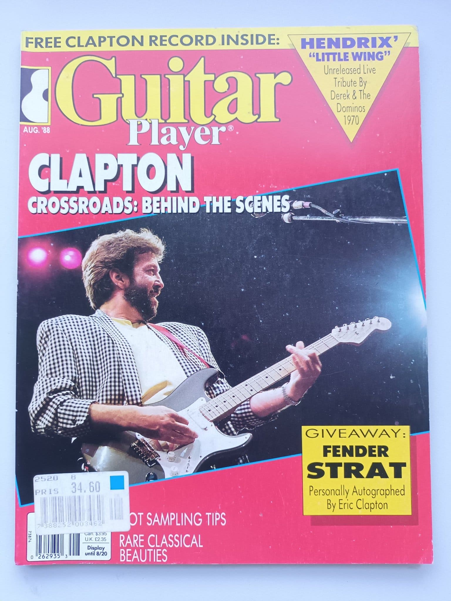 Se produkter som liknar Guitar Player 8/1988 Eric Cla.. på Tradera ...