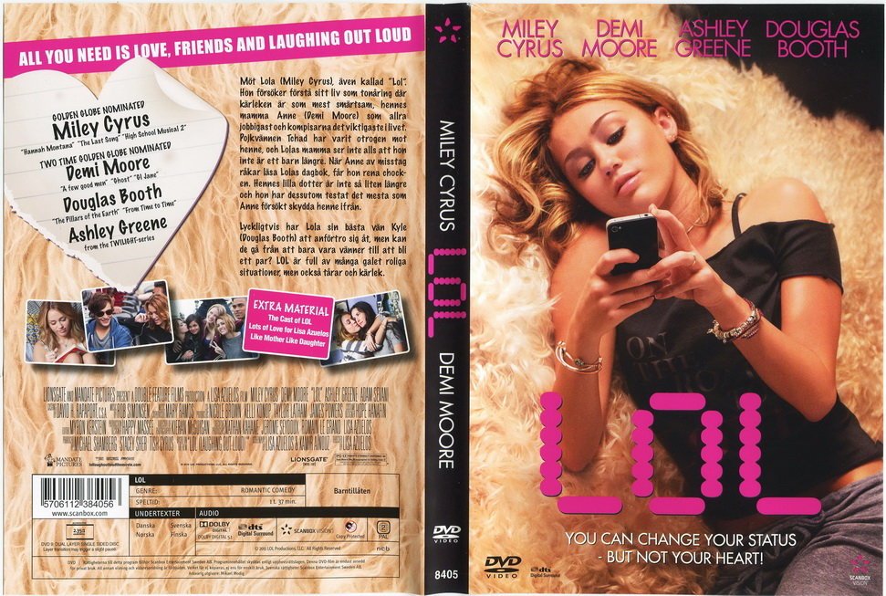 LOL/2012/Miley Cyrus/Douglas Booth/Demi Moore/DVD | Köp på Tradera ...