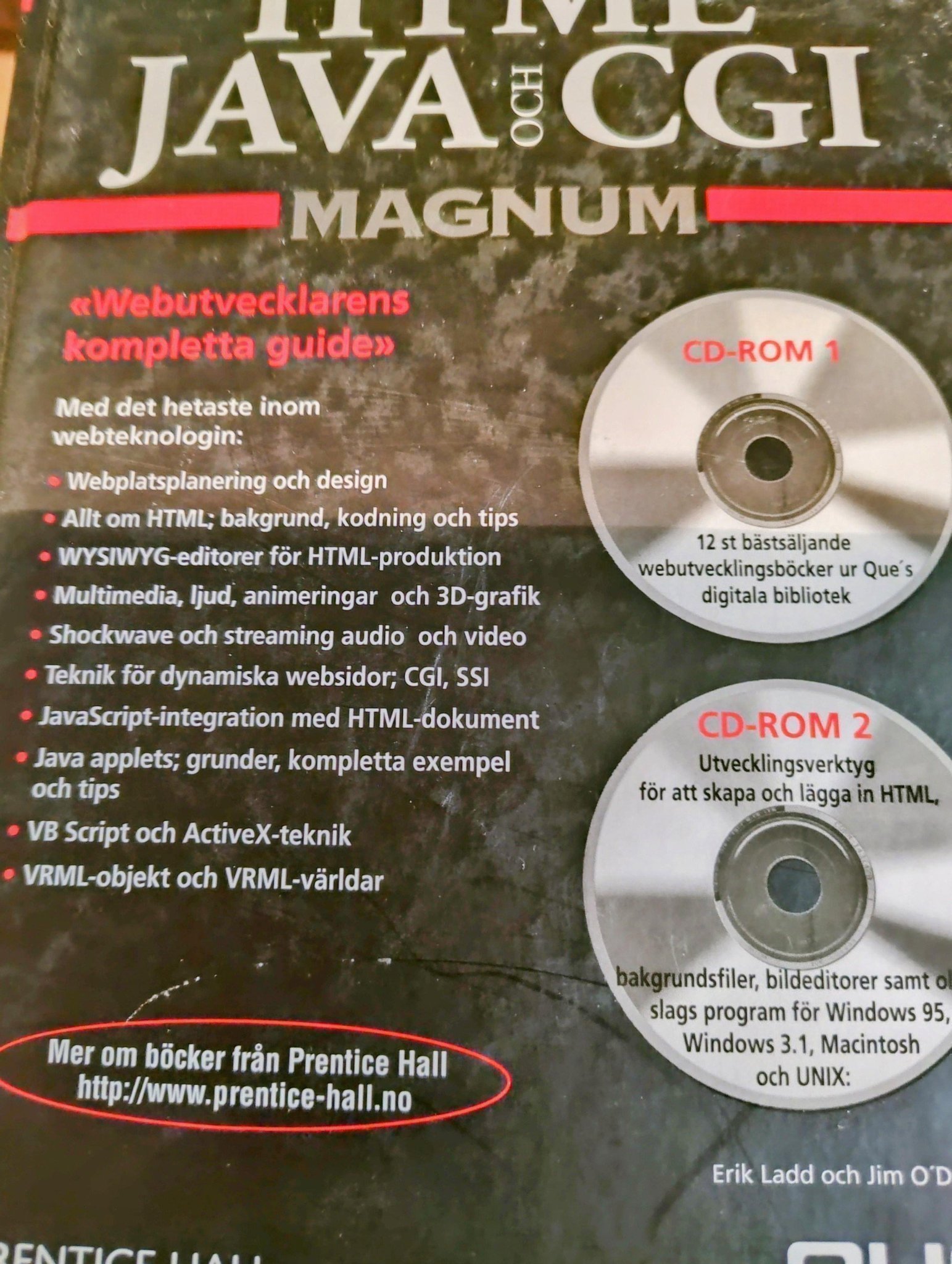 HTML Java CGI Magnum, Erik Ladd & Jim O'Donnell | Köp på Tradera (693874523)