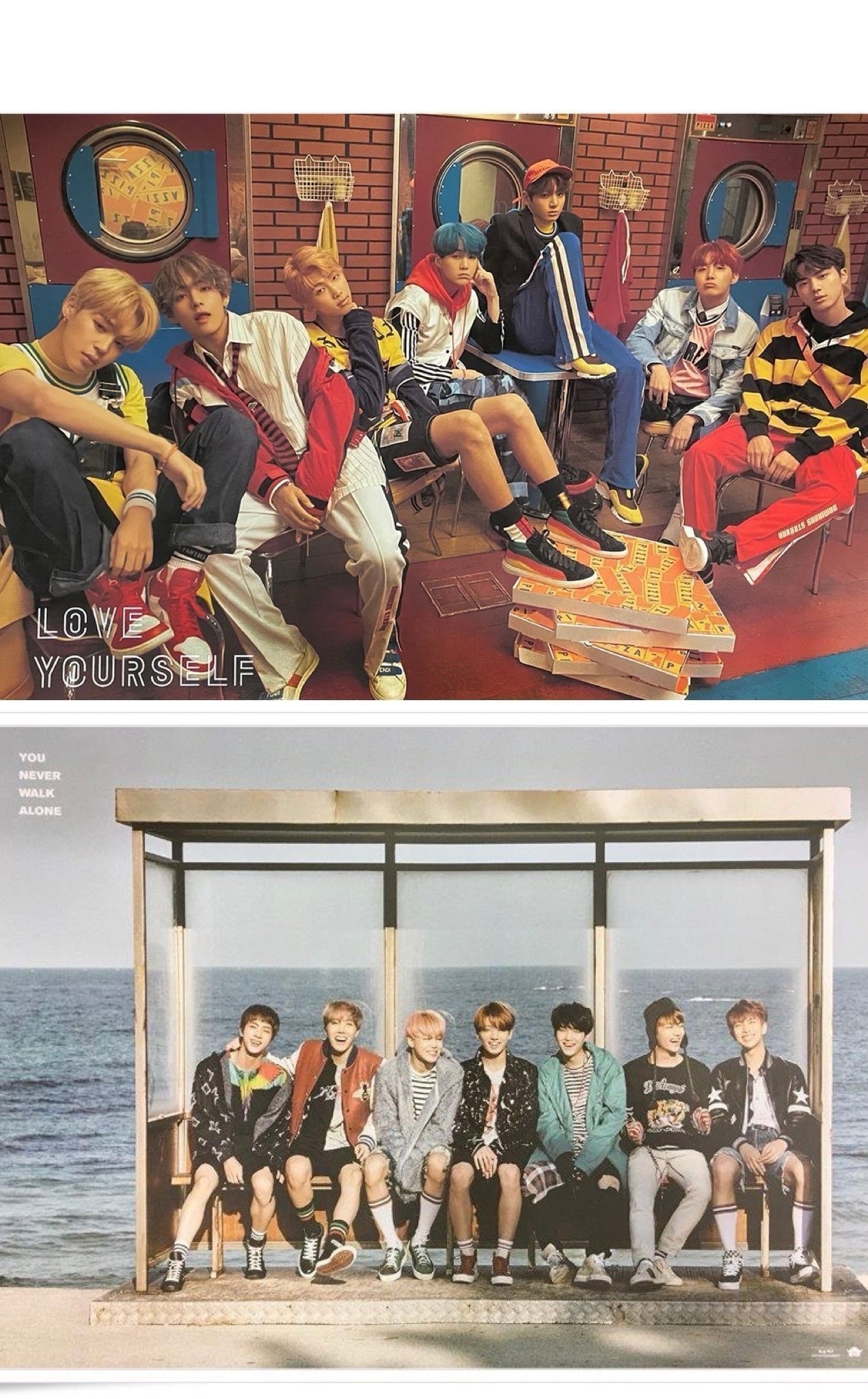2 st BTS posters YNWA & Love Yourself | Köp på Tradera (702367672)