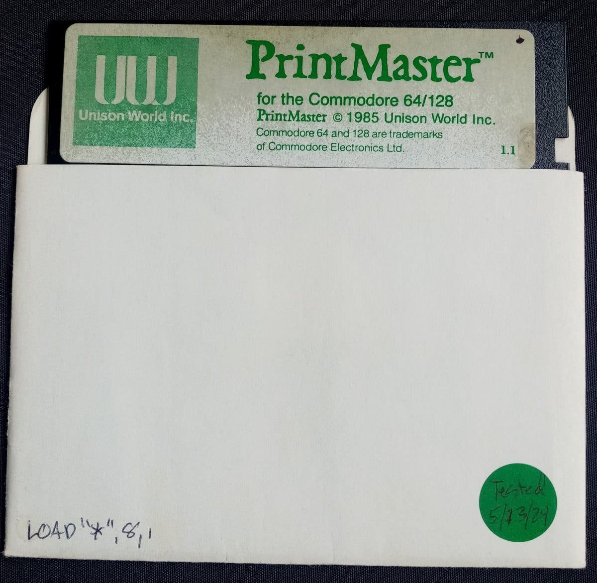 PrintMaster (UW - Unison World) - Lös Disk ->TE.. | Köp på Tradera ...