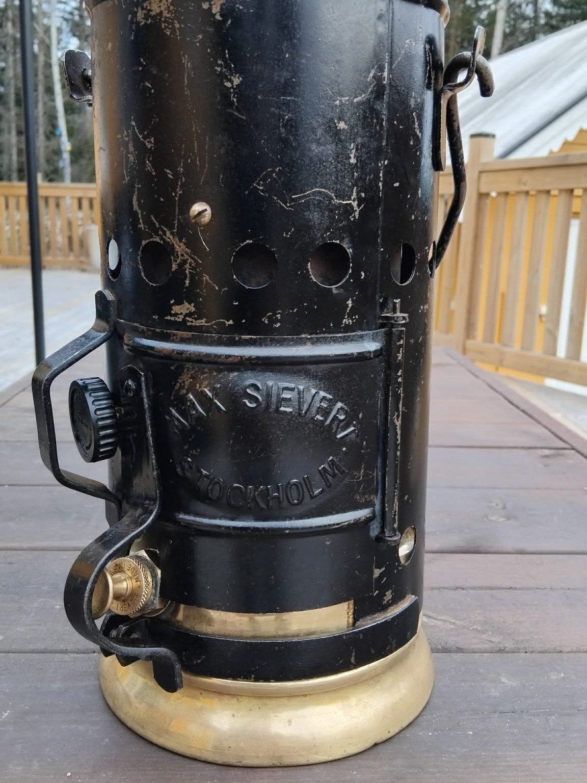 RARE Original Max Sievert Soldering stove Typ 5.. | Köp på Tradera ...