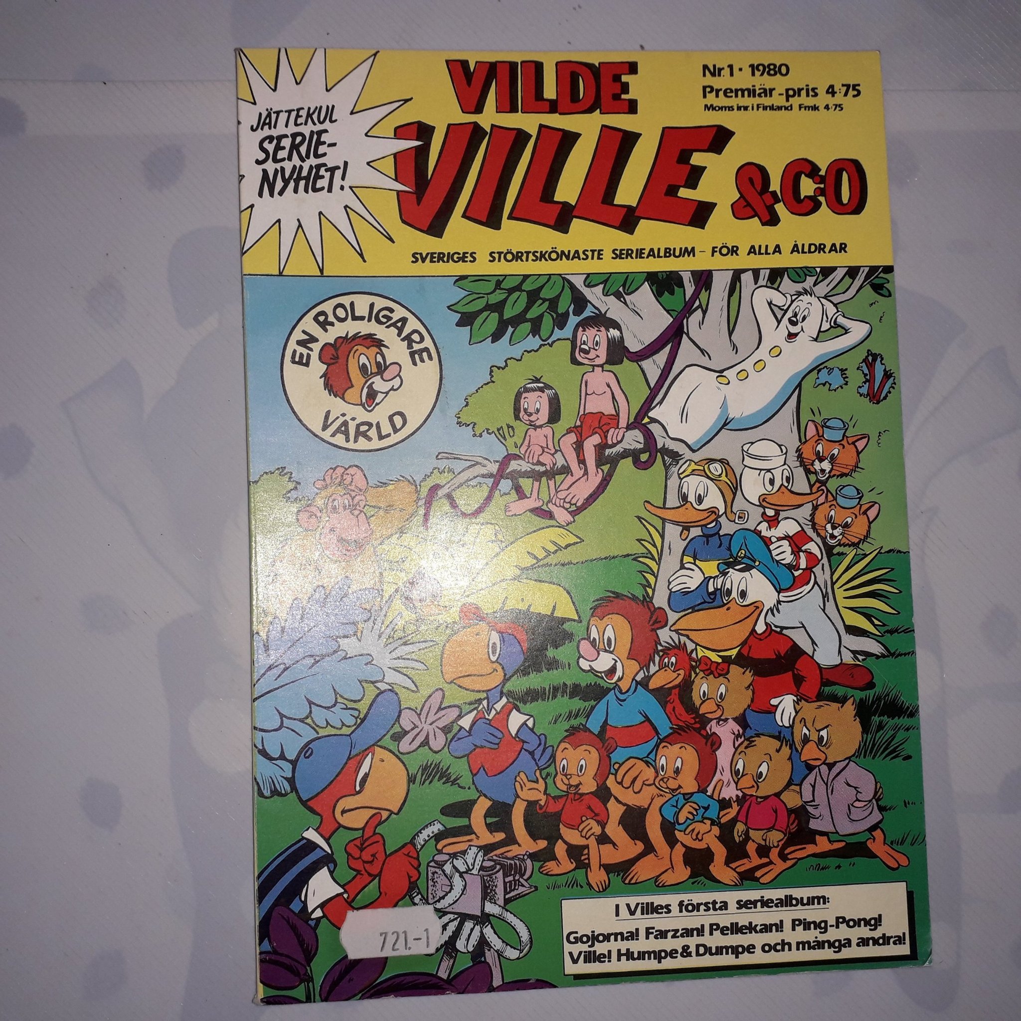 Se produkter som liknar VILDE VILLE / Förstanummer NR.. på Tradera ...