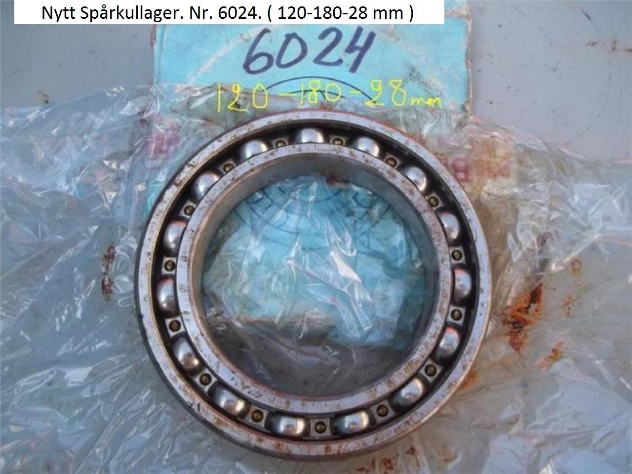 Se produkter som liknar Nytt Spårkullager. Nr. 6024. .. på Tradera ...