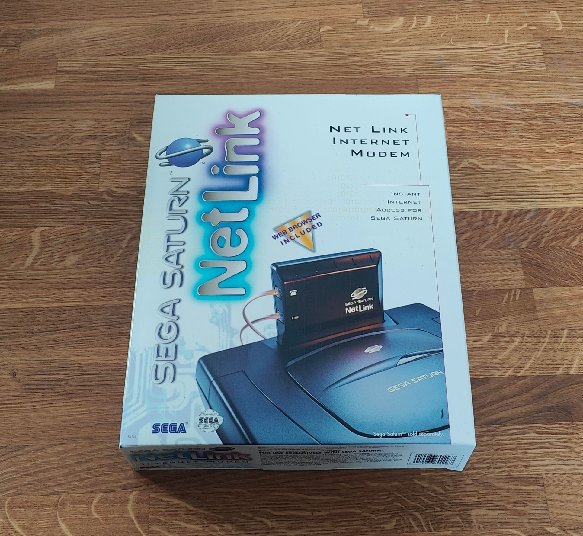 Rare! Oanvänd Sega Saturn - Netlink Modem! | Köp på Tradera (713002386)