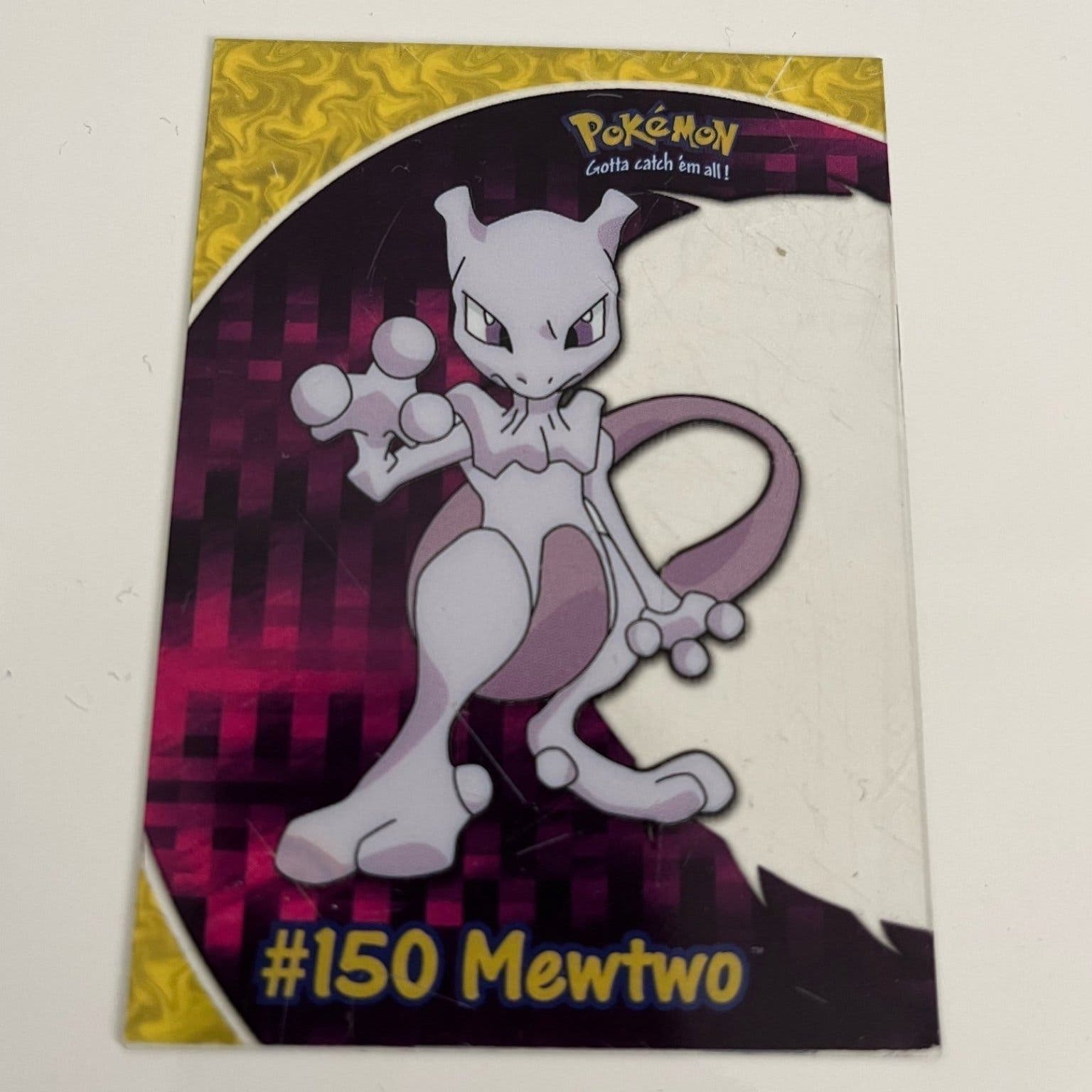 Pokémon Trading Card - Mewtwo #150 vintage supe.. | Køb på Tradera ...