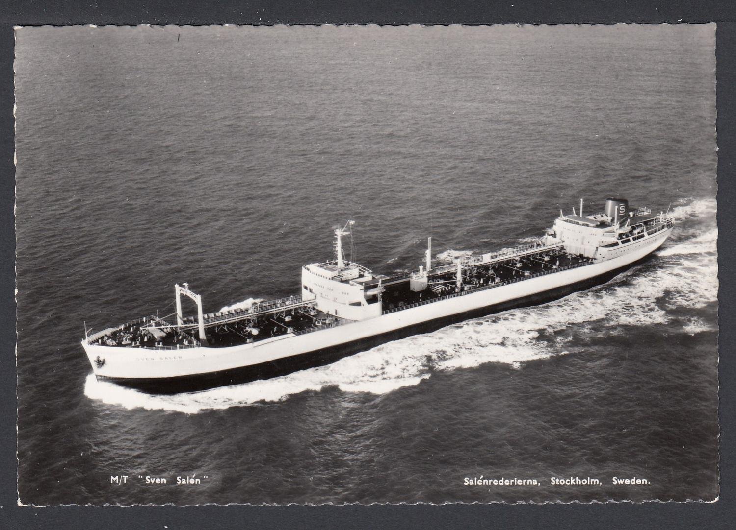 Tank / Lastfartyget Sven Salén. A6 format. | Köp på Tradera (677360987)