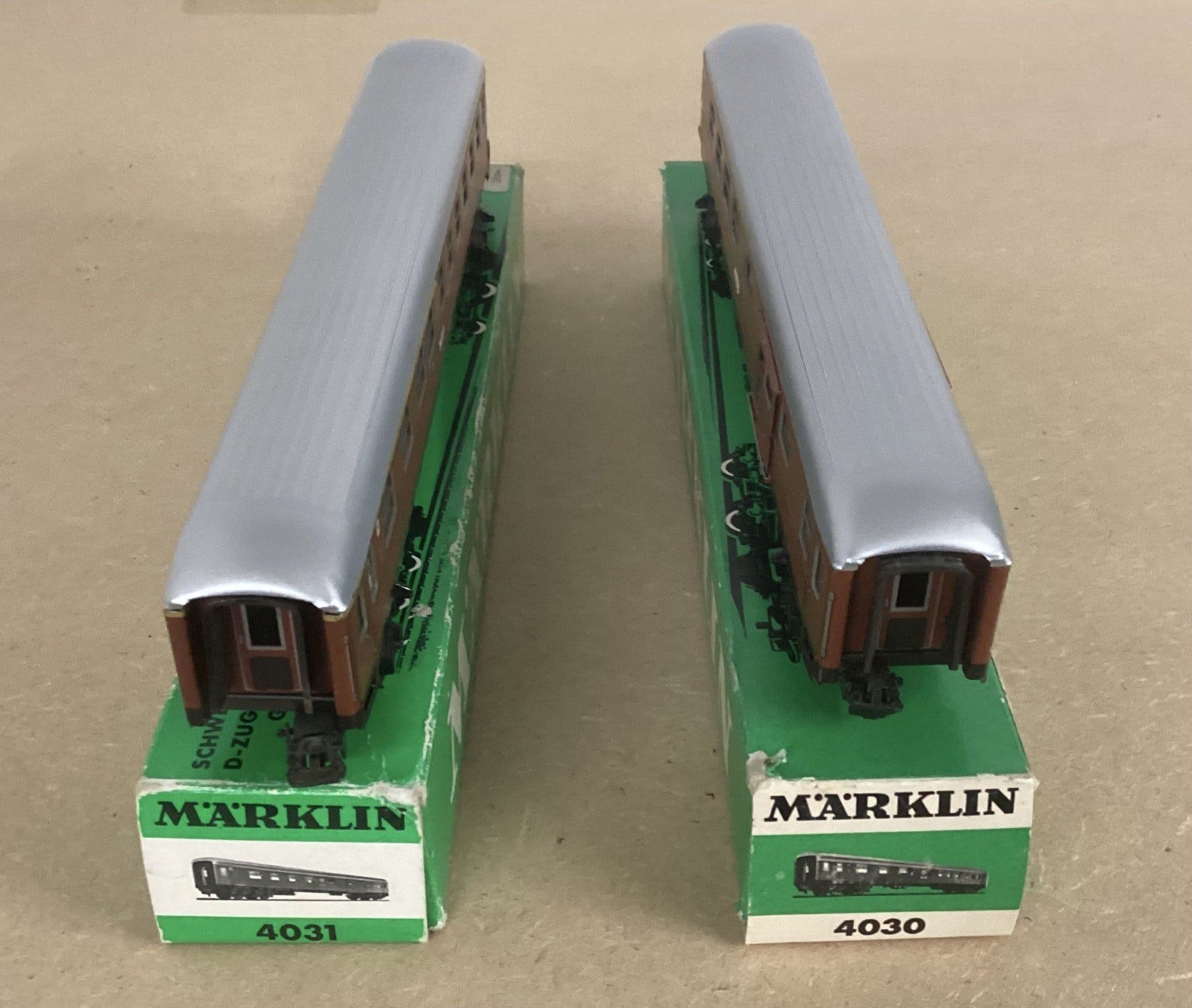 Se produkter som liknar Märklin Vagnar 4030 och 4031 på Tradera (693457515)