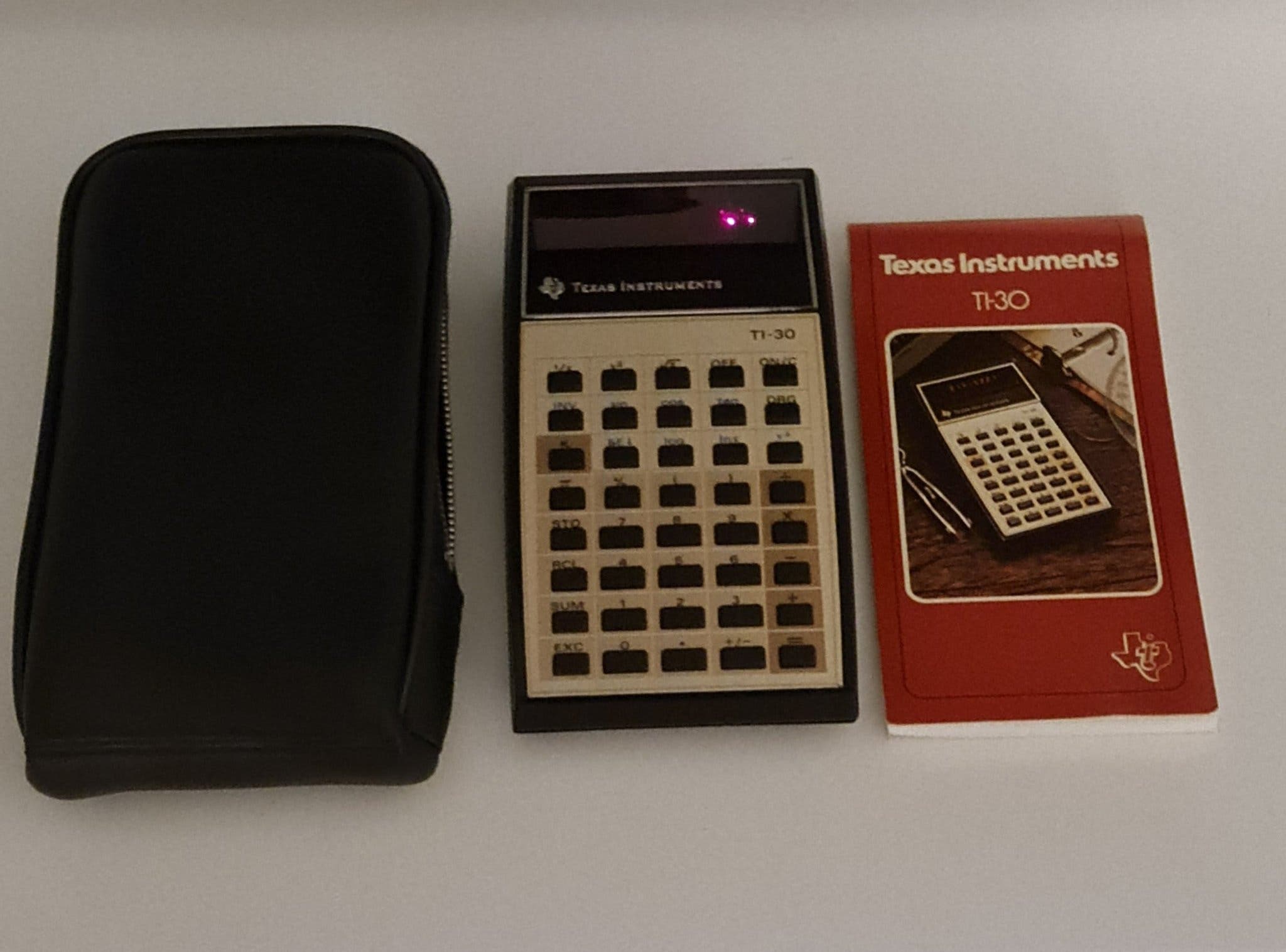 Vintage - Texas Instruments TI-30 - 1970-tal - .. | Köp på Tradera ...