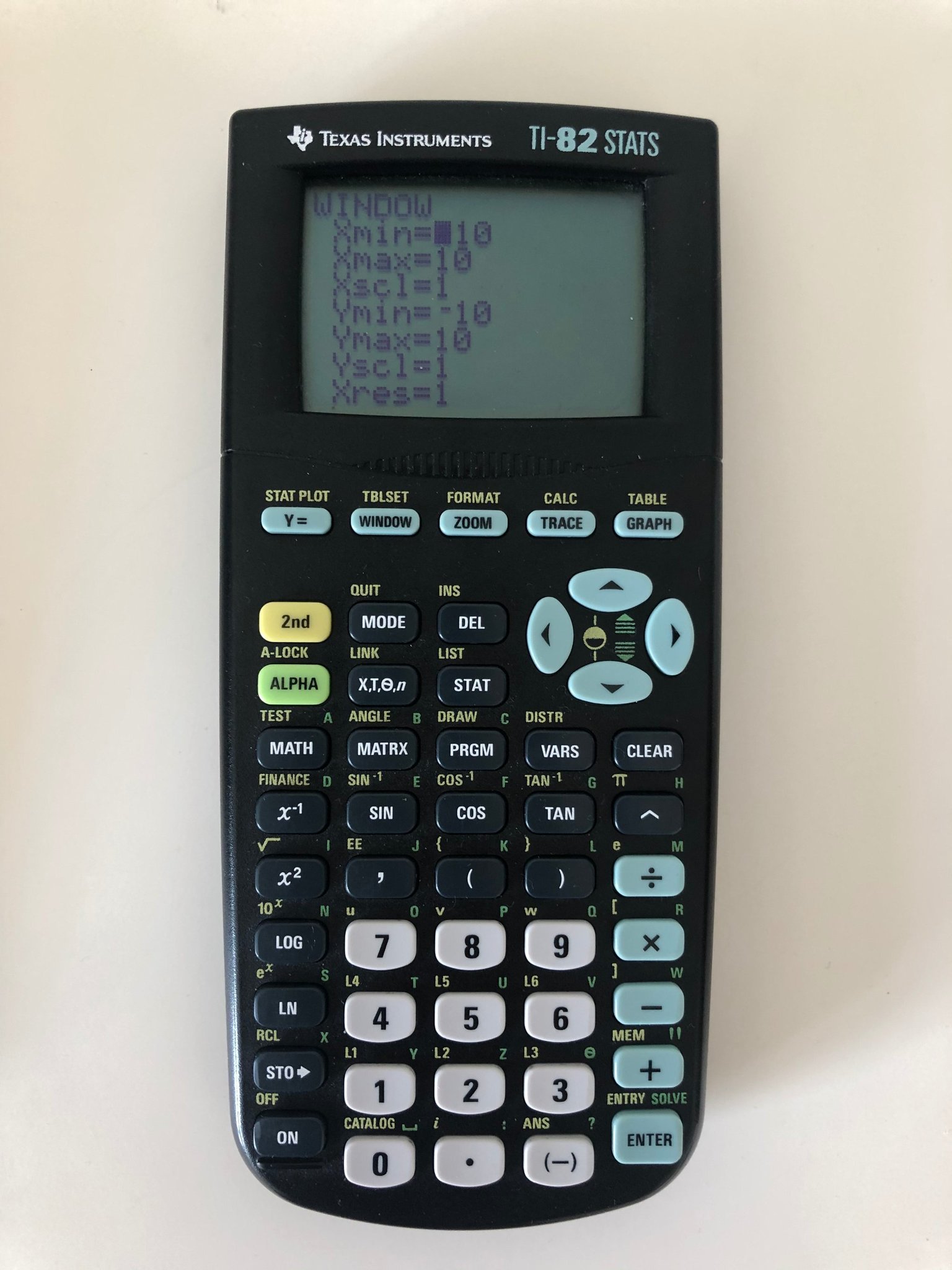 Texas Instruments TI-82 STATS - miniräknare, gr.. (406641445) ᐈ Köp på ...