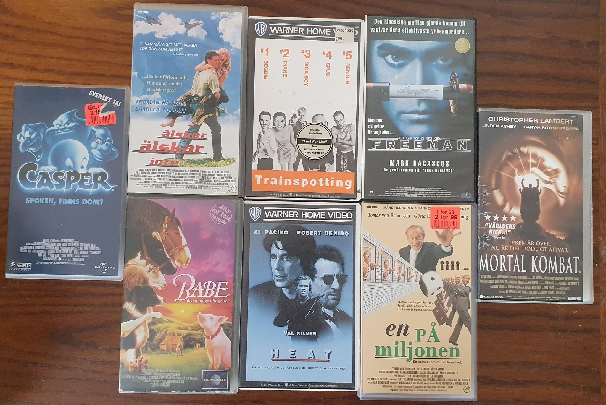 Filmåret 1995 (8st VHS) | Köp på Tradera (694374712)