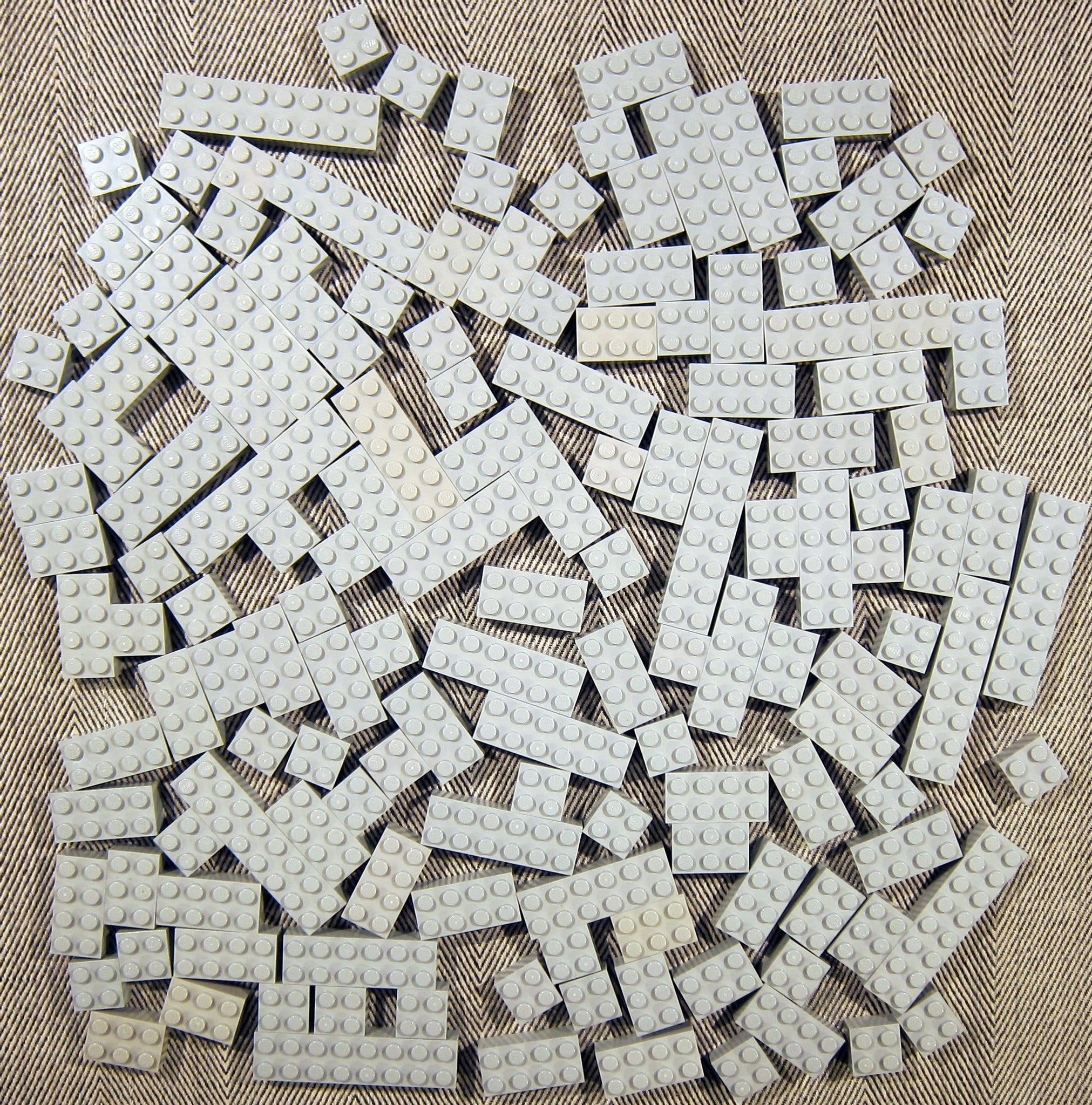 LEGO Grå bas basic Brick bygg 2 x.. blandat ca .. | Köp på Tradera ...