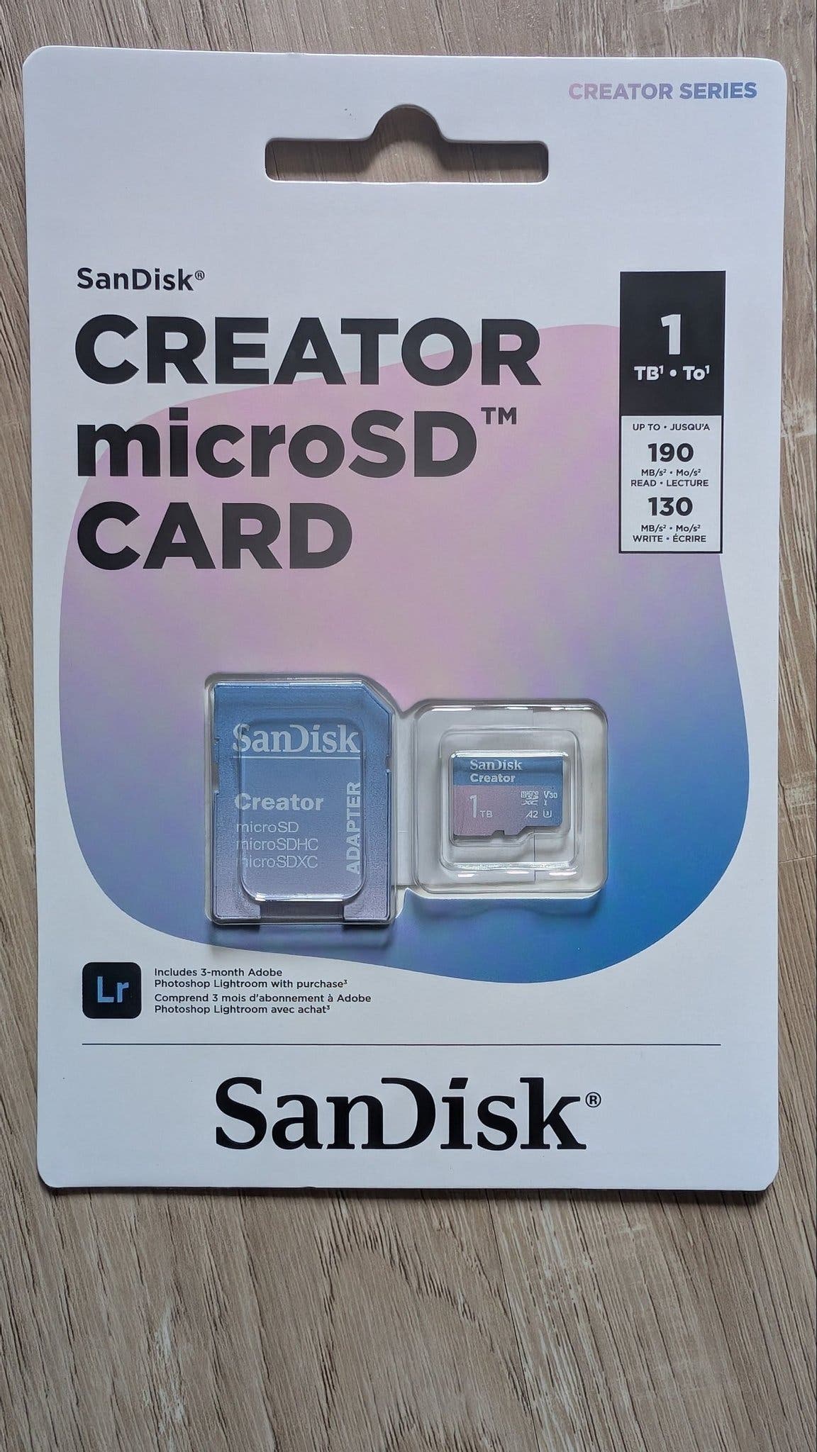 Se produkter som liknar SanDisk Creator 1TB microSD-k.. på Tradera ...