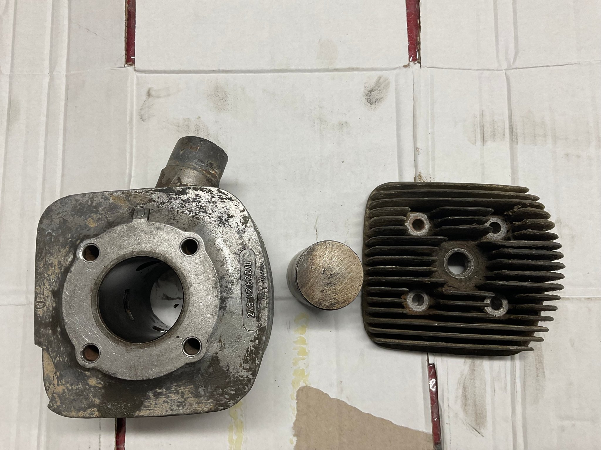 Zundapp cylinder och topplock | Köp på Tradera (713363691)