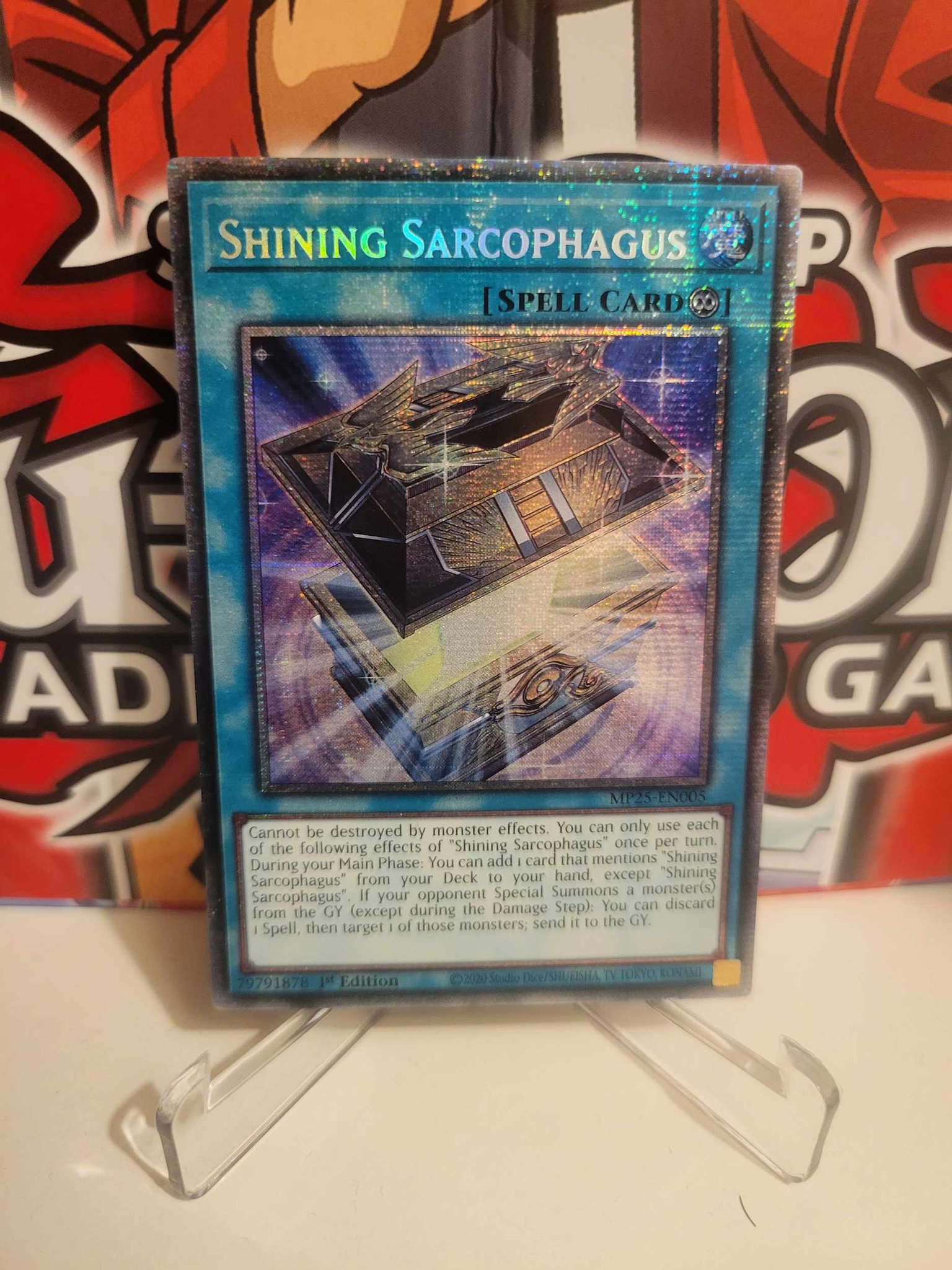 Yu-Gi-Oh Shining Sarcophagus Starlight Rare MP2.. | Köp på Tradera ...