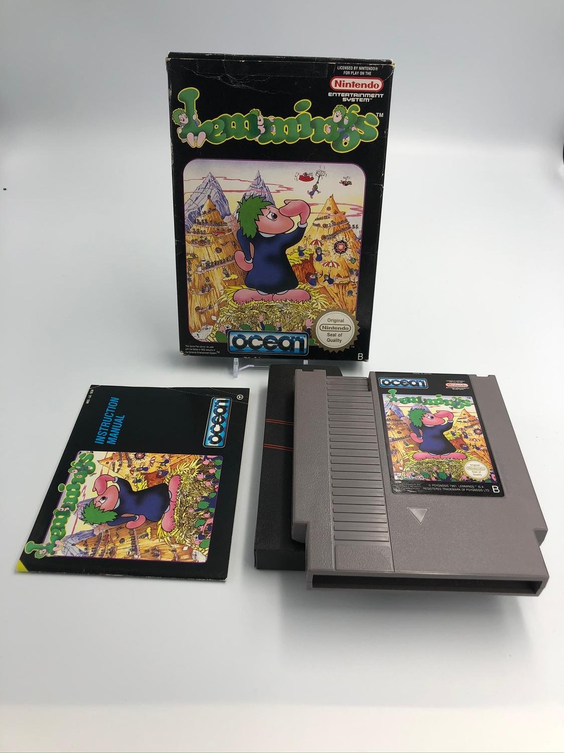 Lemmings | SCN | Nintendo NES (414608073) ᐈ RetroThornet på Tradera