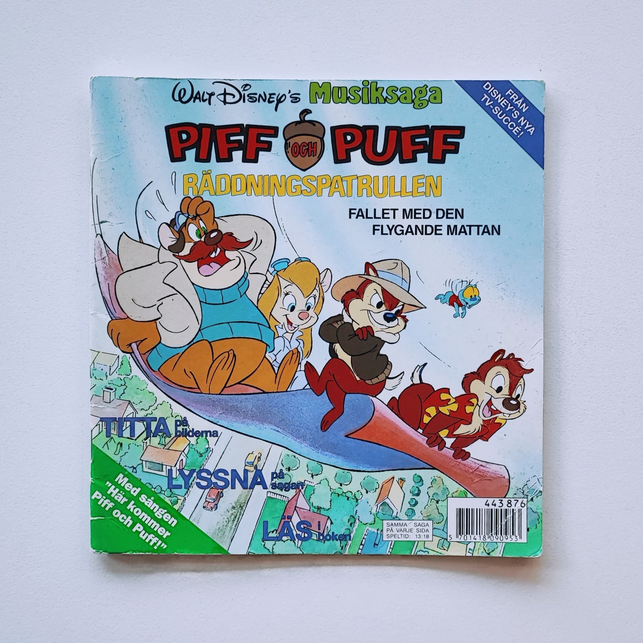 Disney Musiksaga Piff & Puff Räddningspatrullen.. | Köp på Tradera ...