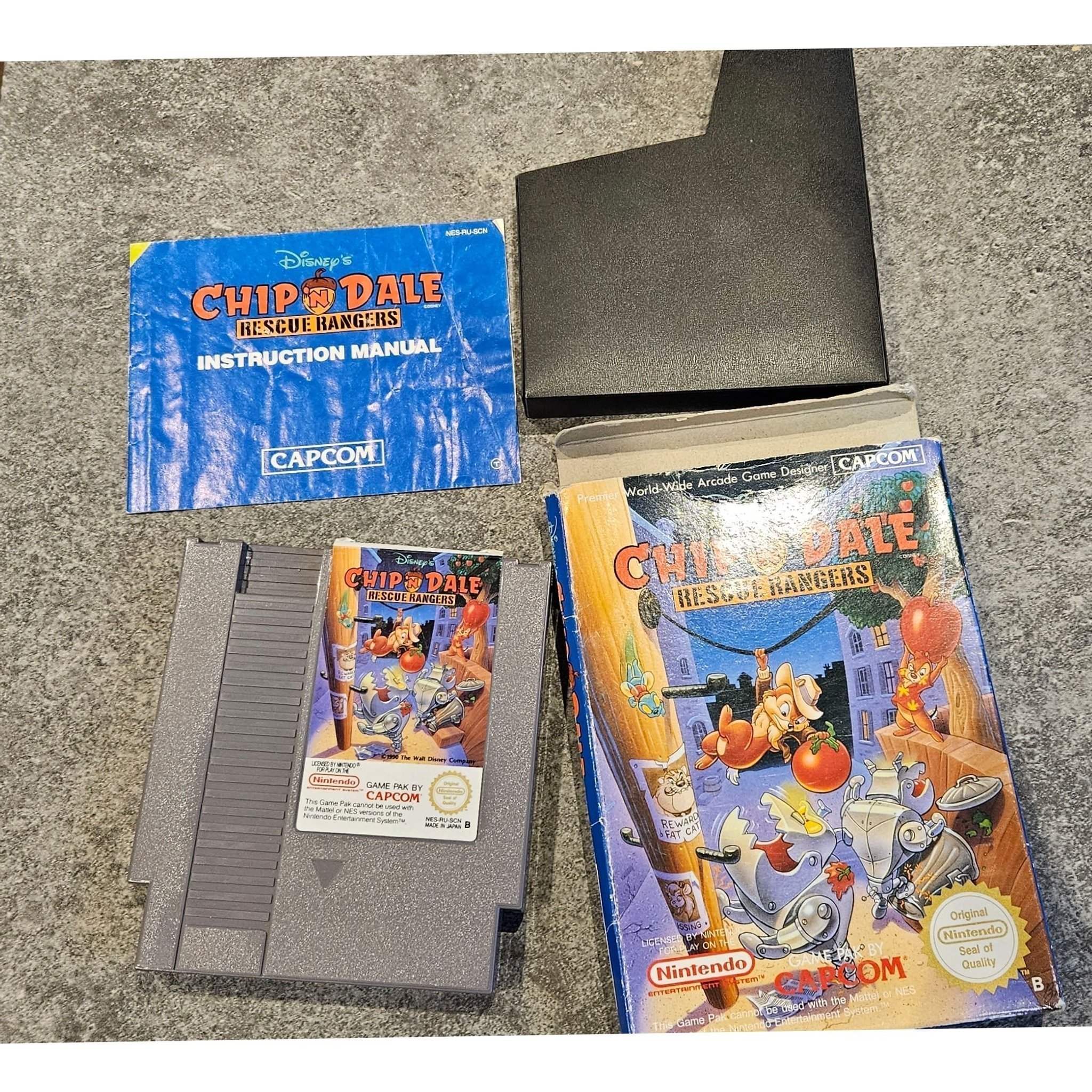 Chip N Dale Rescue Rangers Nes (komplett) | Köp på Tradera (632744050)