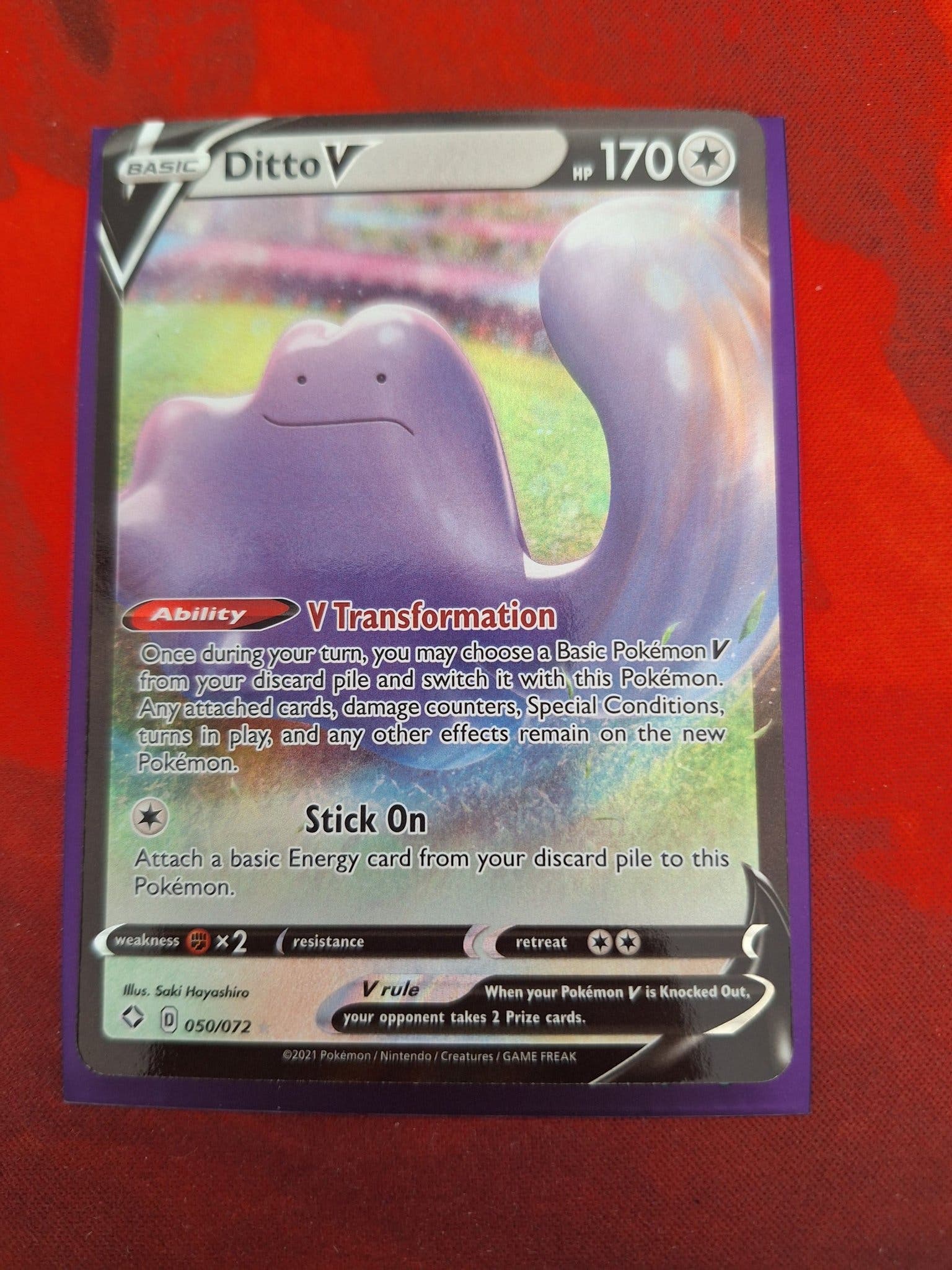 Se produkter som liknar Ditto V från Shining Fates på Tradera (699361201)