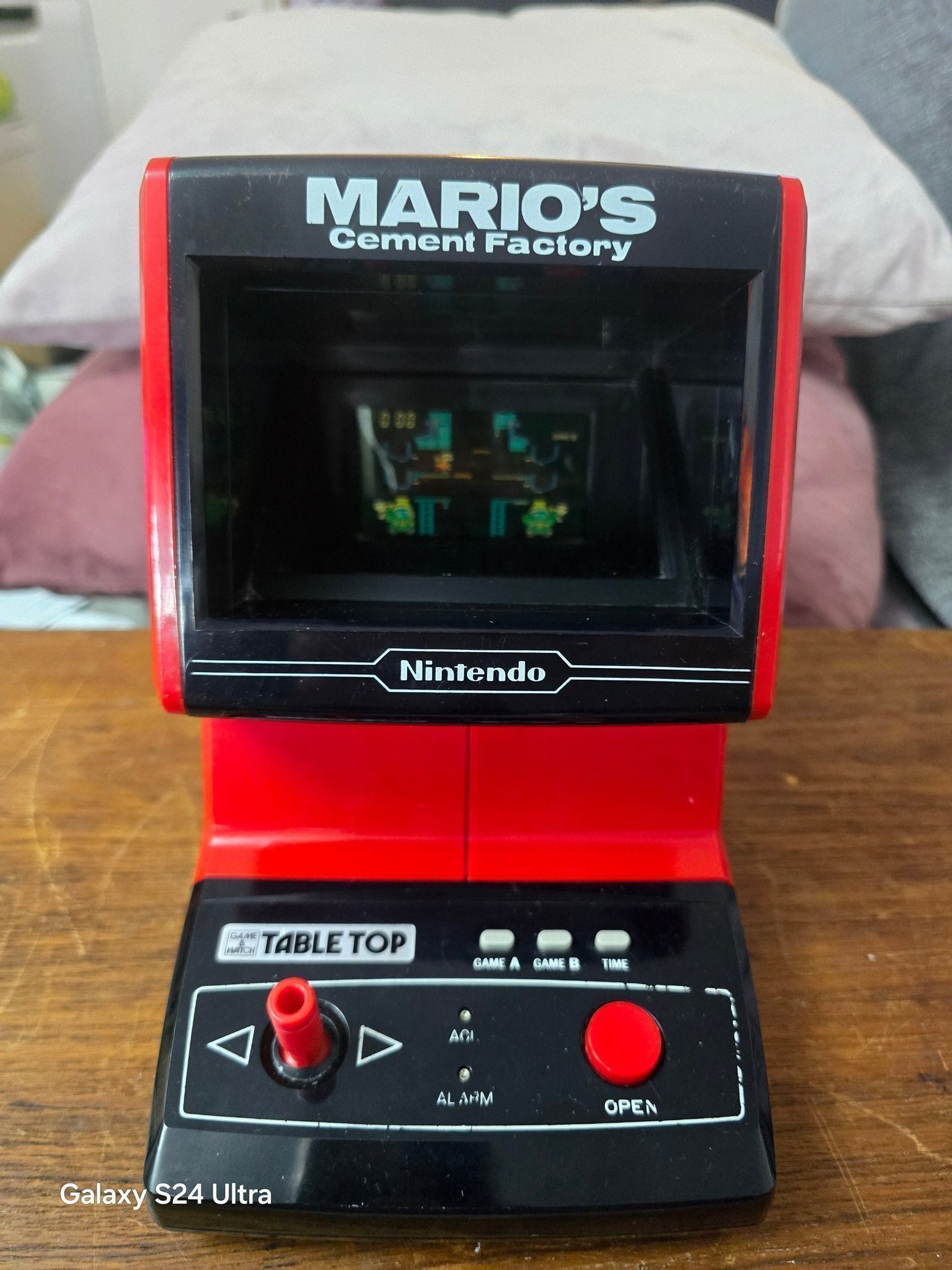 Nintendo Mario's Cement Factory Table Top Spel | Köp på Tradera (697936047)